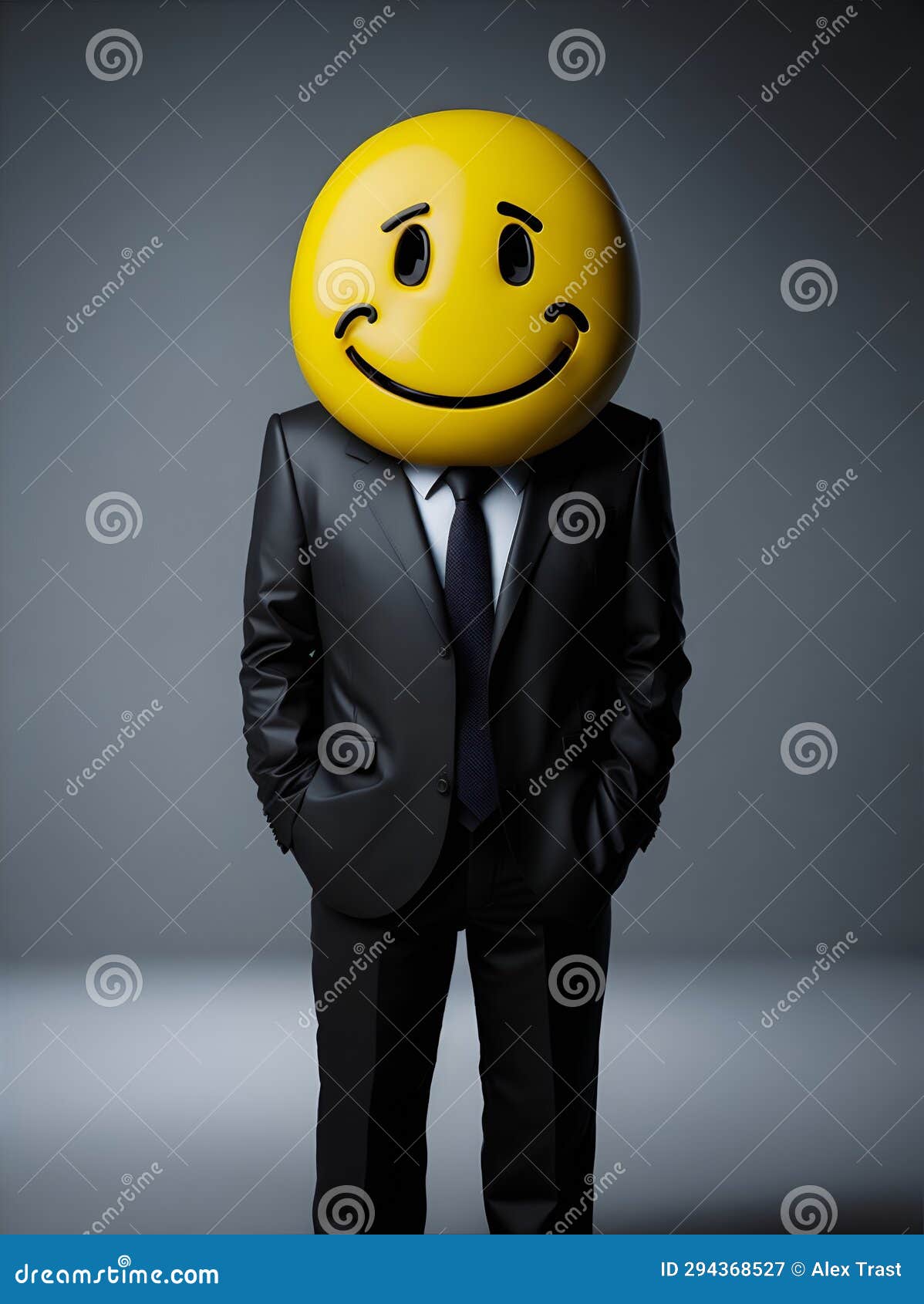 Emoji in Business Attire. AI Generated Stock Illustration ...