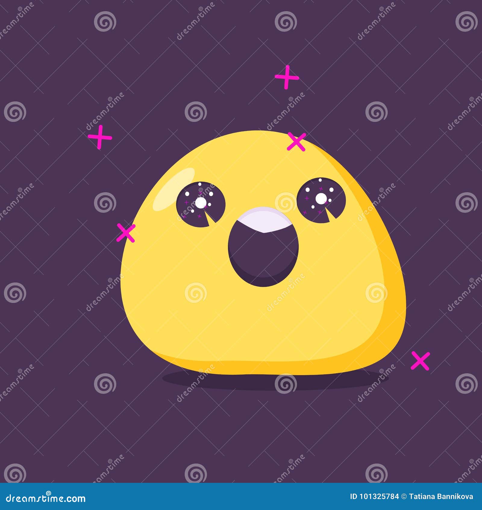 Emoji Character in Euphoria . Stock Vector - Illustration of cheerful ...