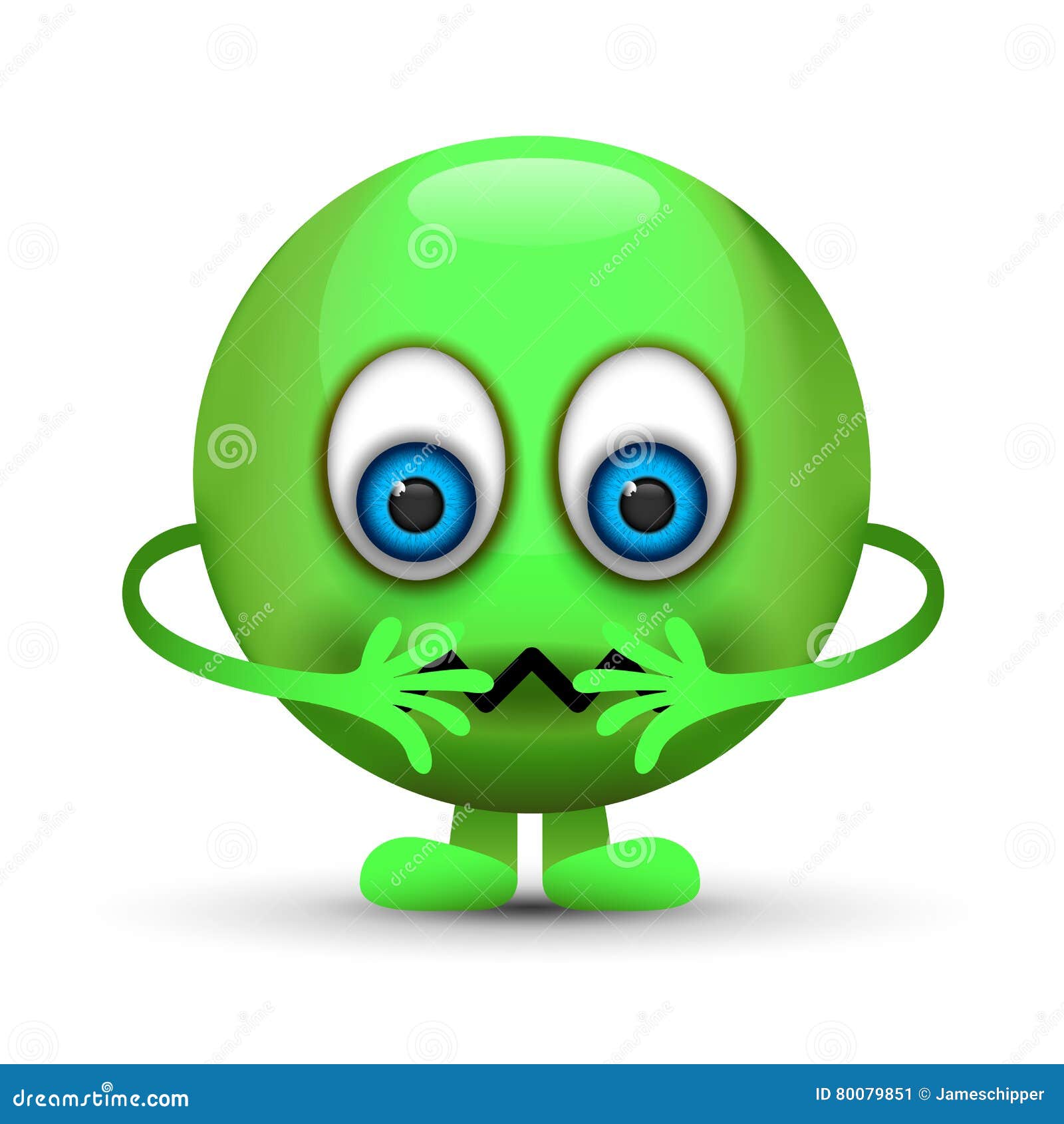 Emoji enfermo ilustración del vector. Ilustración de enfermo - 80079851