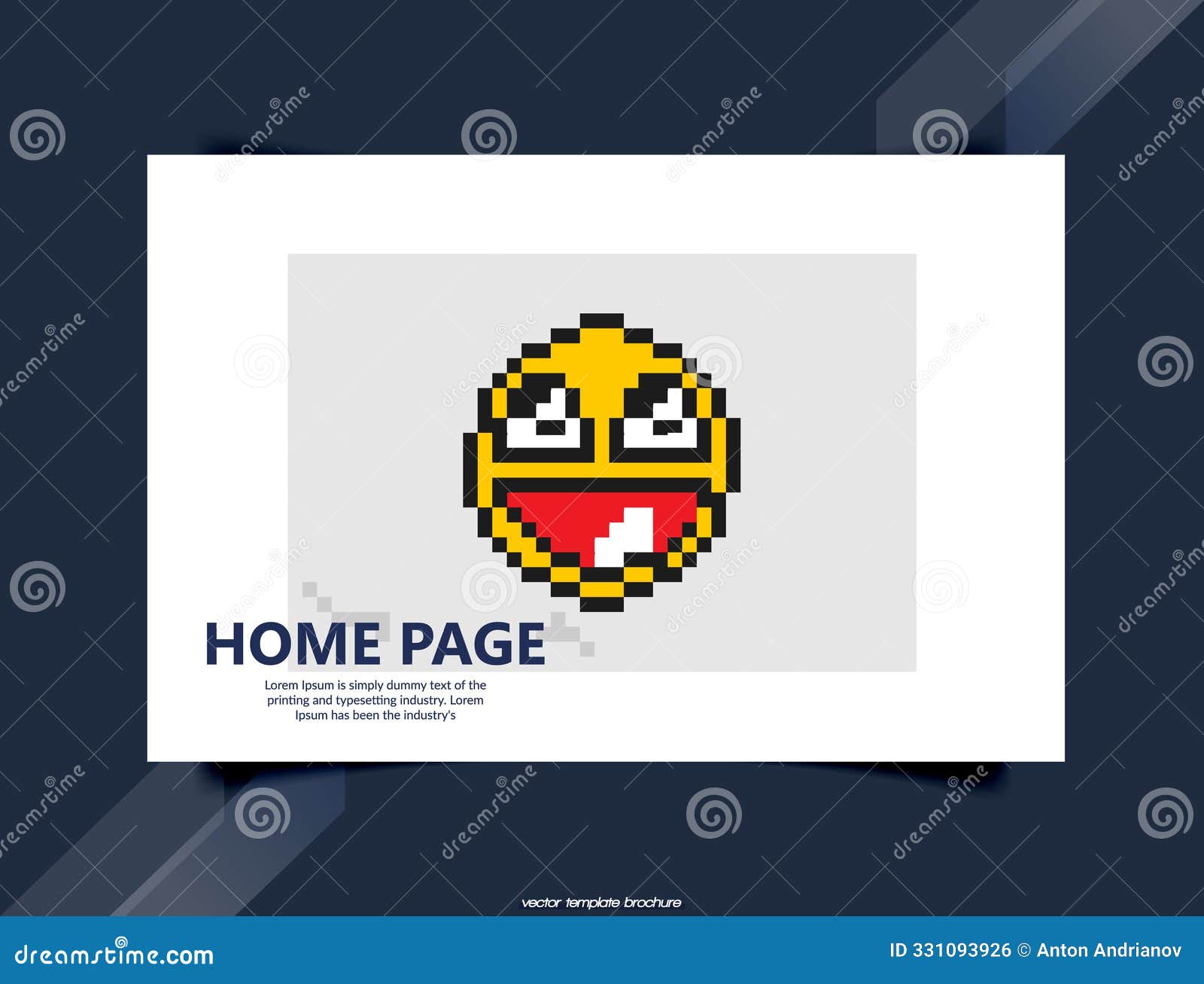 Emoji Face Emoji Pixel Emoticons Vector Illustration. Website, Mobile ...