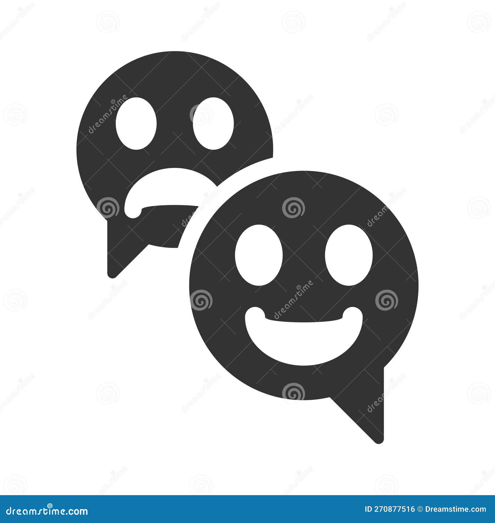 Emoji Feedback Score Rating Scale Flat Line Set Vector Illustration ...