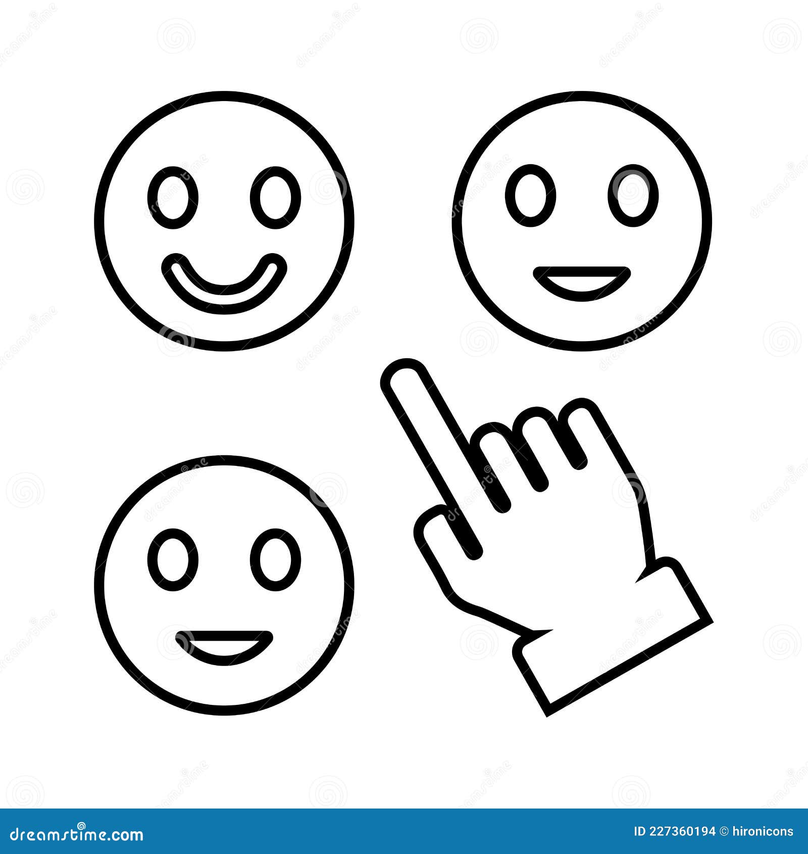 Emoji Feedback Score Rating Scale Flat Line Set Vector Illustration ... Emoji Feedback Score Rating Scale Flat Line Set Vector Illustration ...