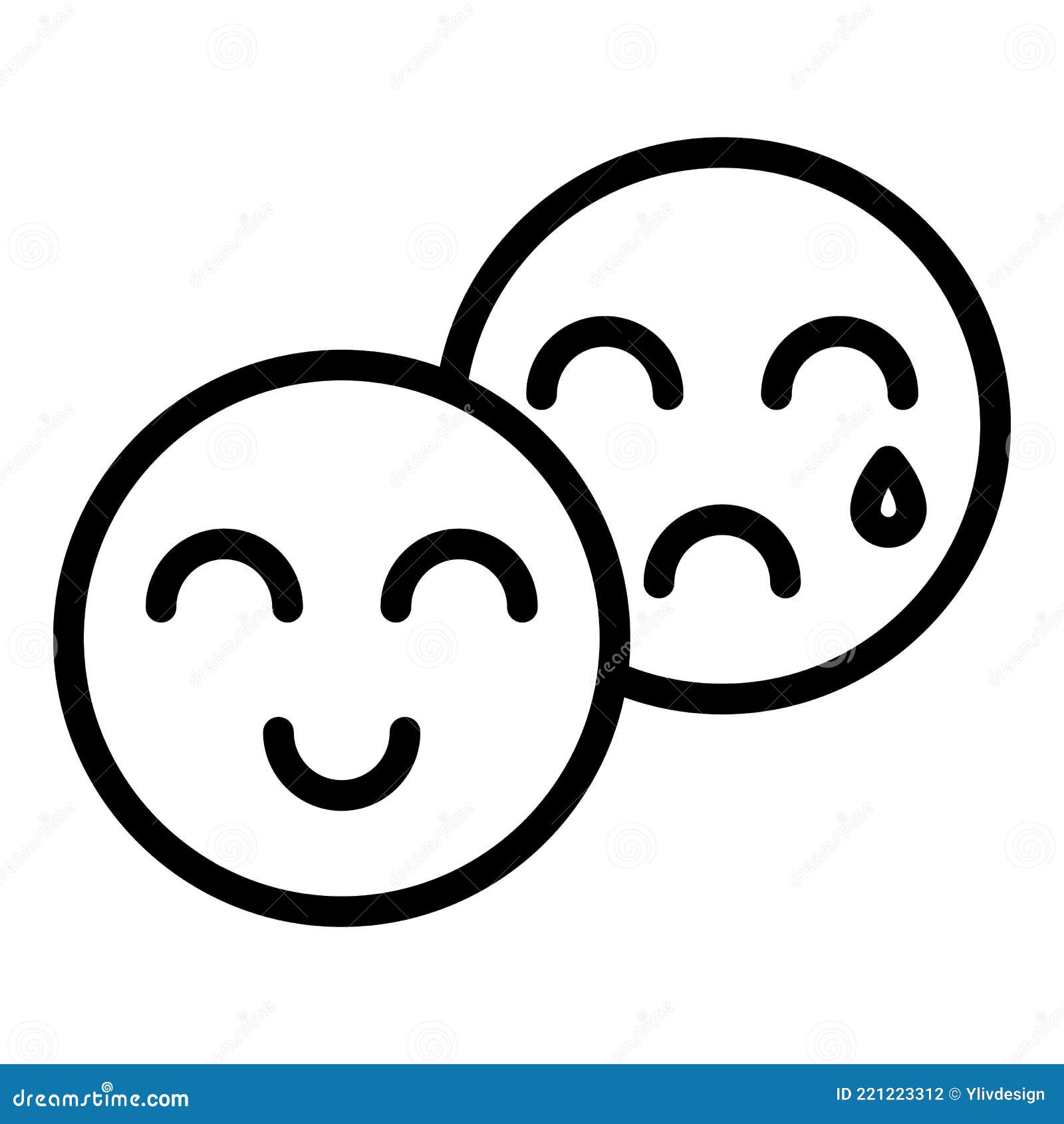 Feelings Icon Vector From Classics Collection. Thin Line Feelings ...
