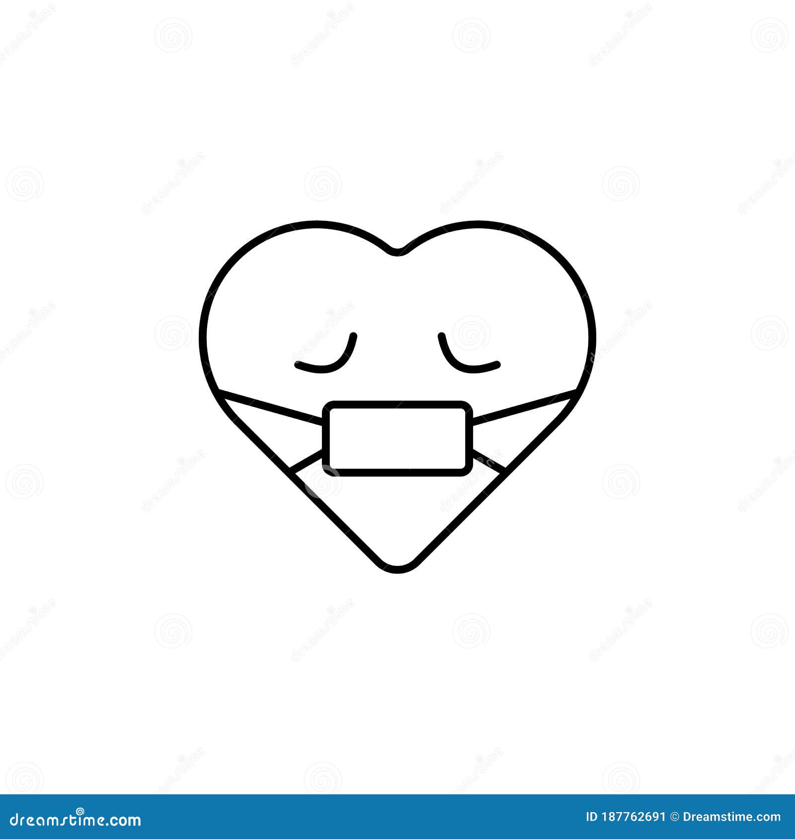 Emoji Fever Icon. Element of Heart Emoji for Mobile Concept and Web ...