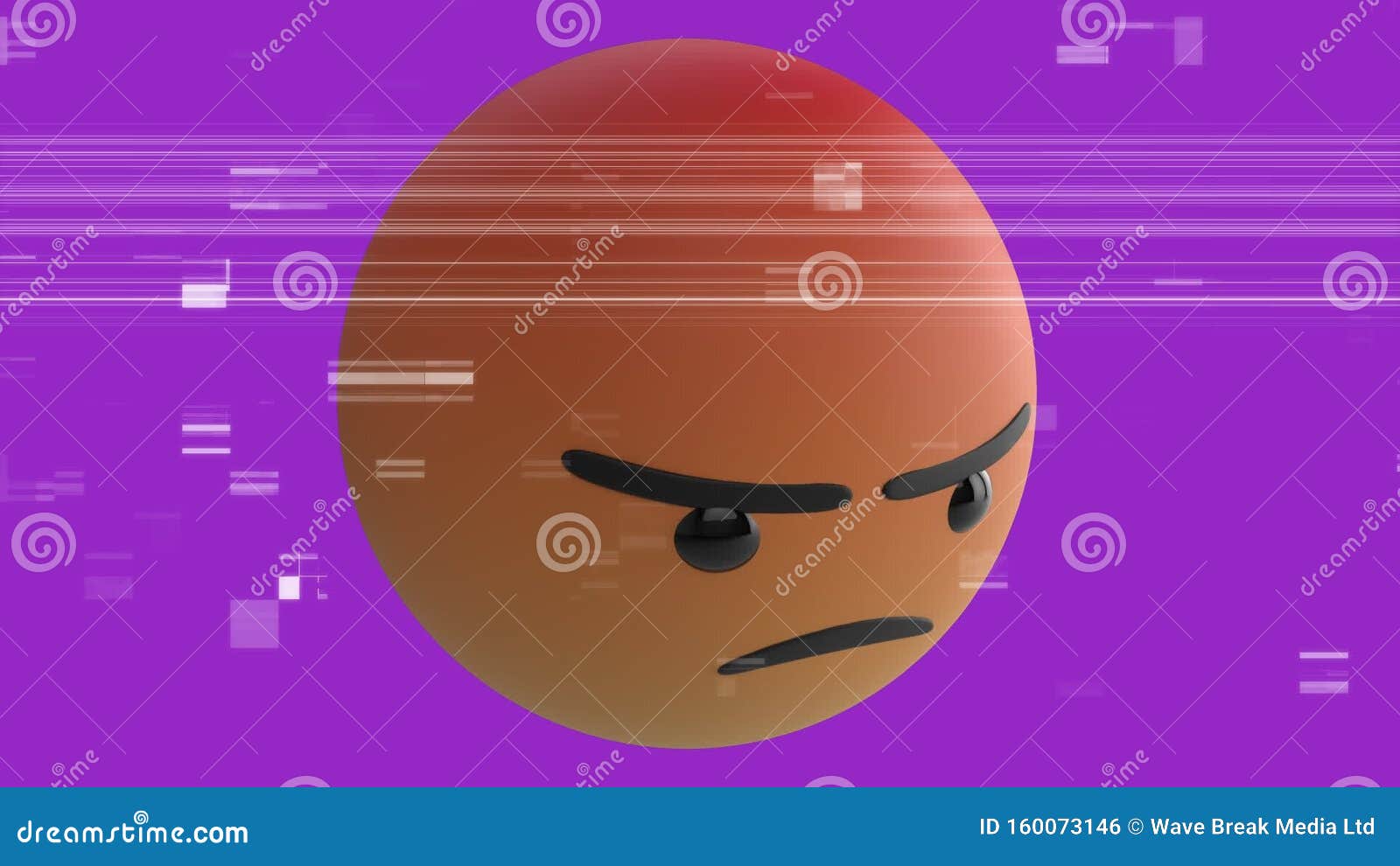 Emoji icon stock footage. Video of communication, idea - 160073146
