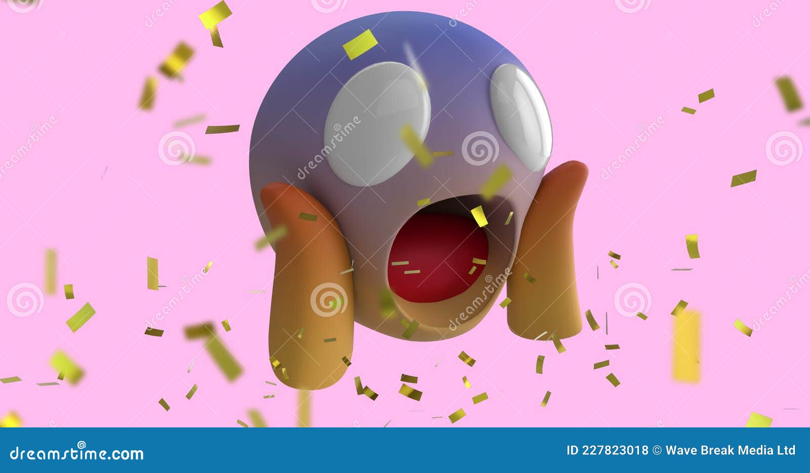 Emoji icon 4k stock illustration. Illustration of expression - 227823018