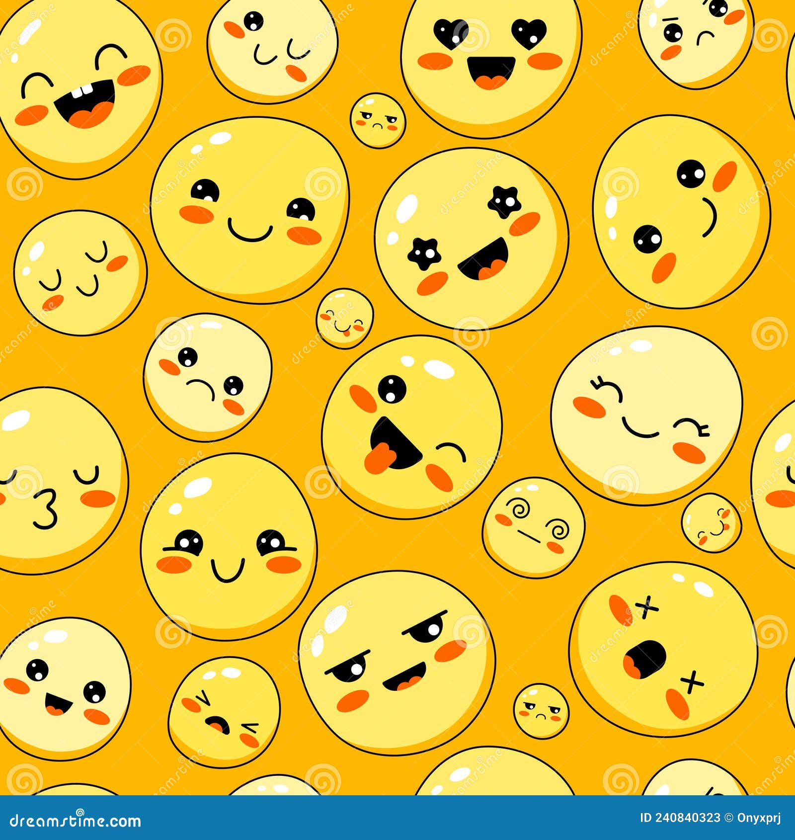 Angry Smile Emoji Vector Illustration | CartoonDealer.com #110828888