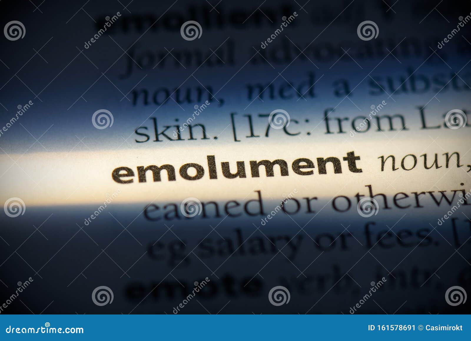 Emolument stock image. Image of minimal, emolument, detail - 161578691