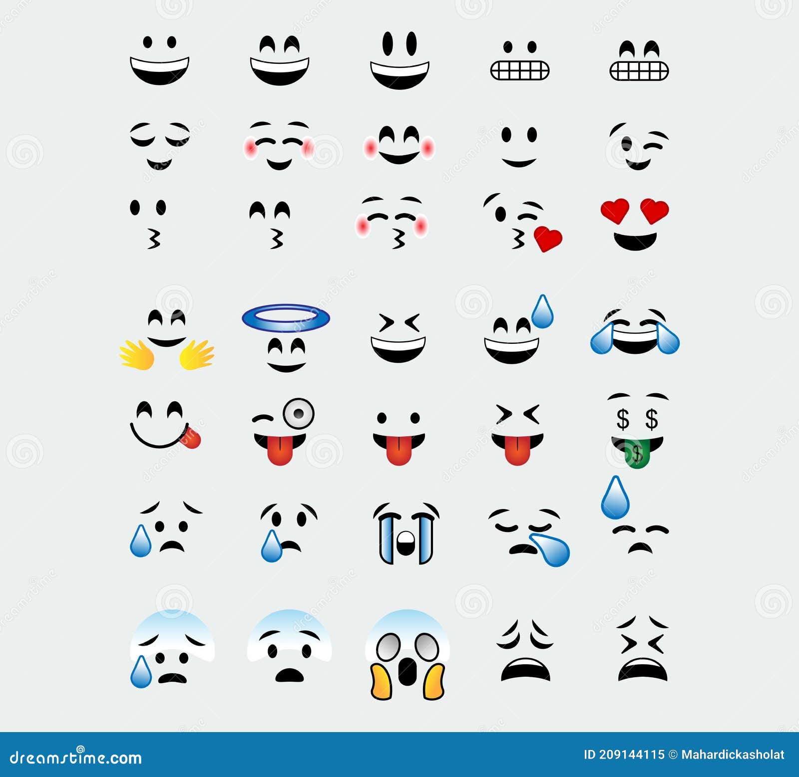 Web Emoticon Stock Illustrations – 28,383 Web Emoticon Stock ...