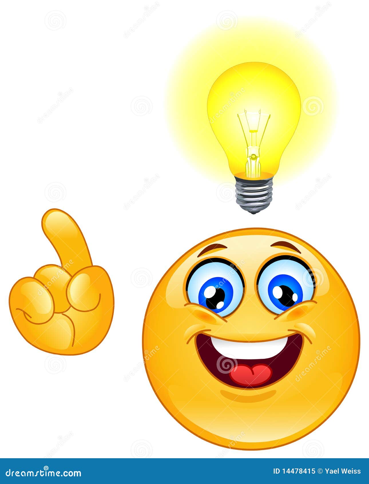 Emoji Dedo Con Bombilla De Luz Solar Página 48 | Imágenes De Ahorrar