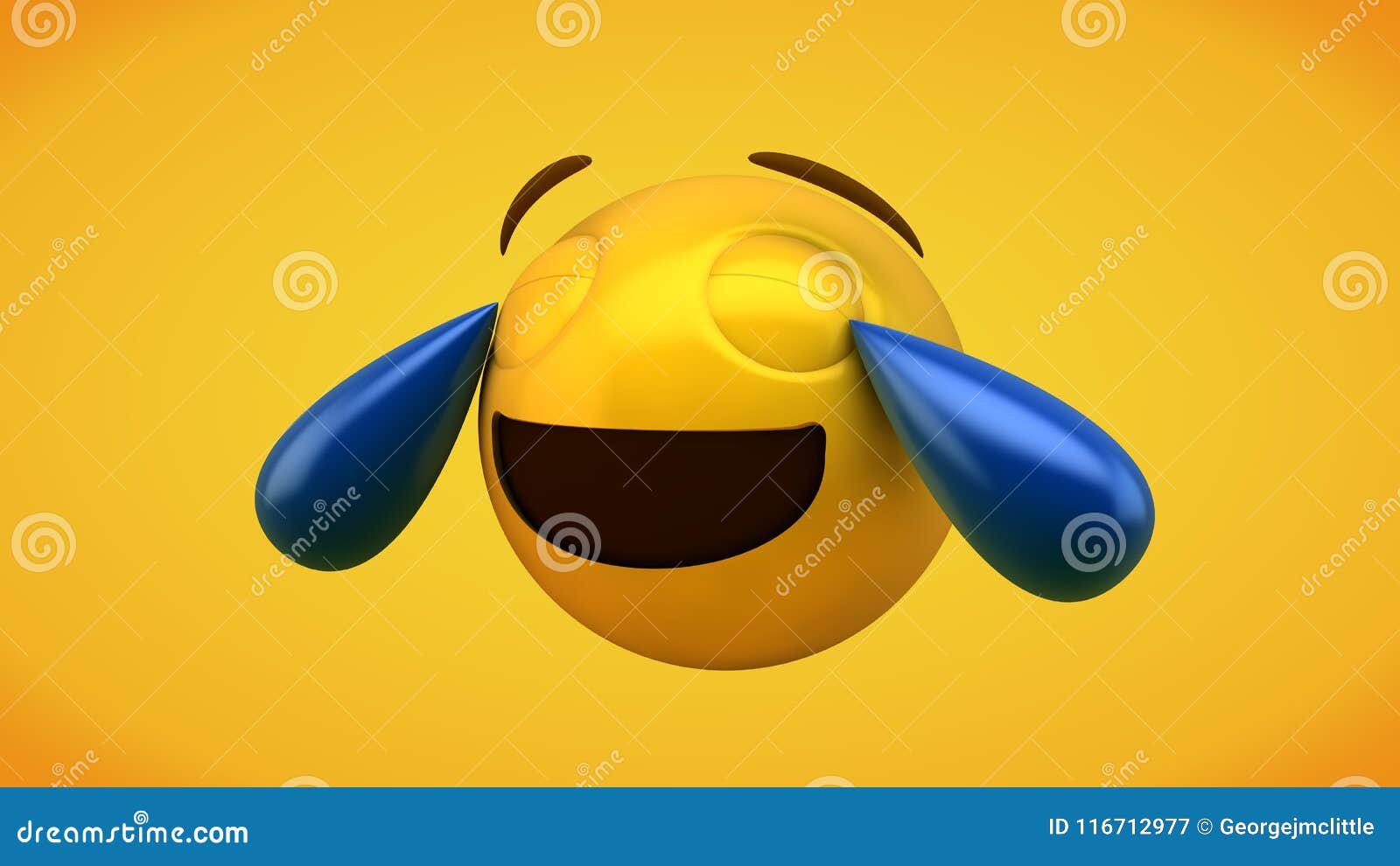 Emoticon di risata illustrazione di stock. Illustrazione di allegro ...