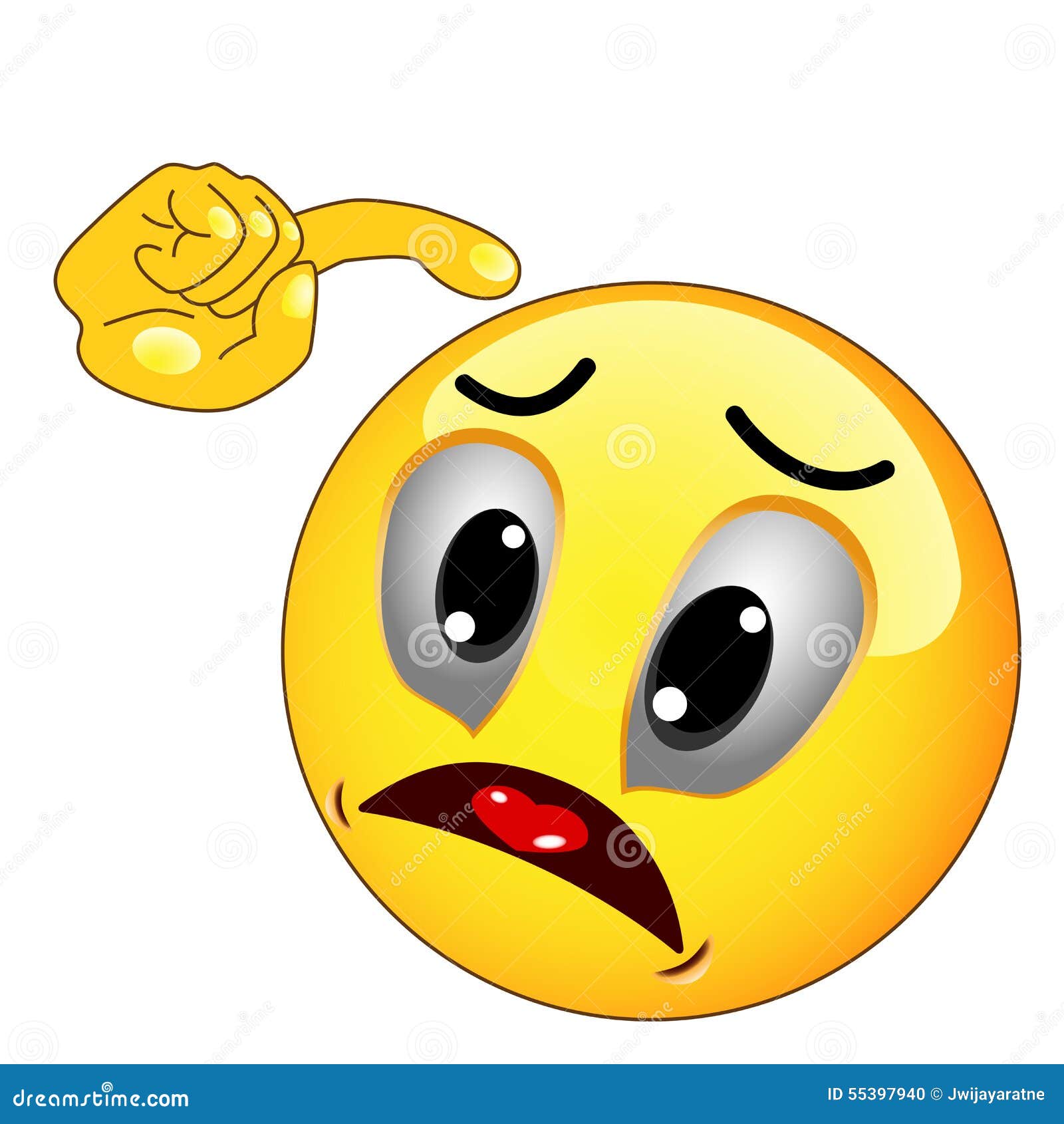 Emoticon dubbioso illustrazione vettoriale. Illustrazione di divertente ...