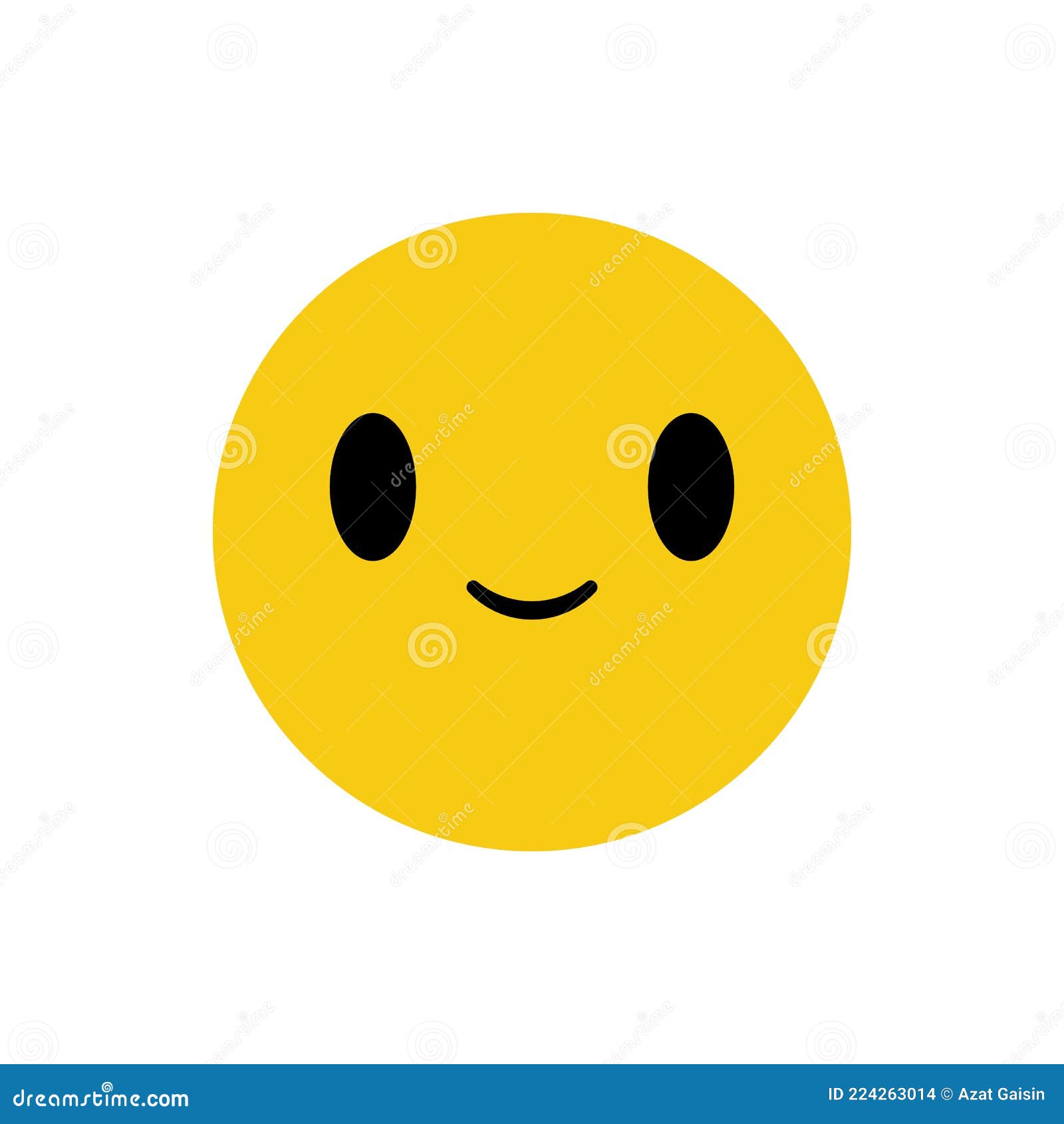 Emoticon Emoji Vector Happy Face Vector Illustratie - Illustration of ...