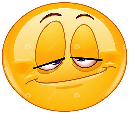 Emoticon empedrado ilustración del vector. Ilustración de sonrisa ...