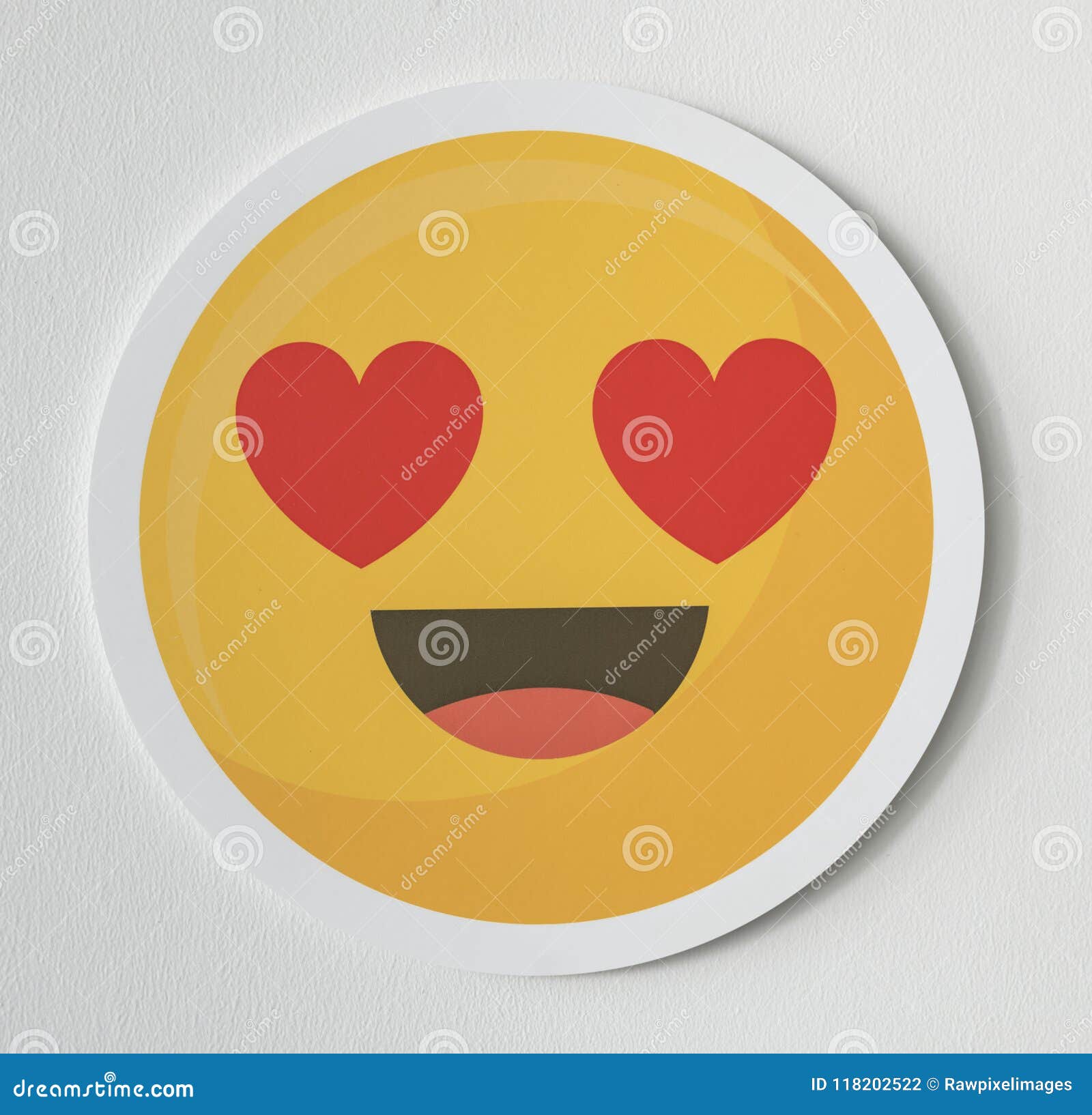 Emoticon Enjoy Happiness Love Icon Stock Illustration - Illustration of ...