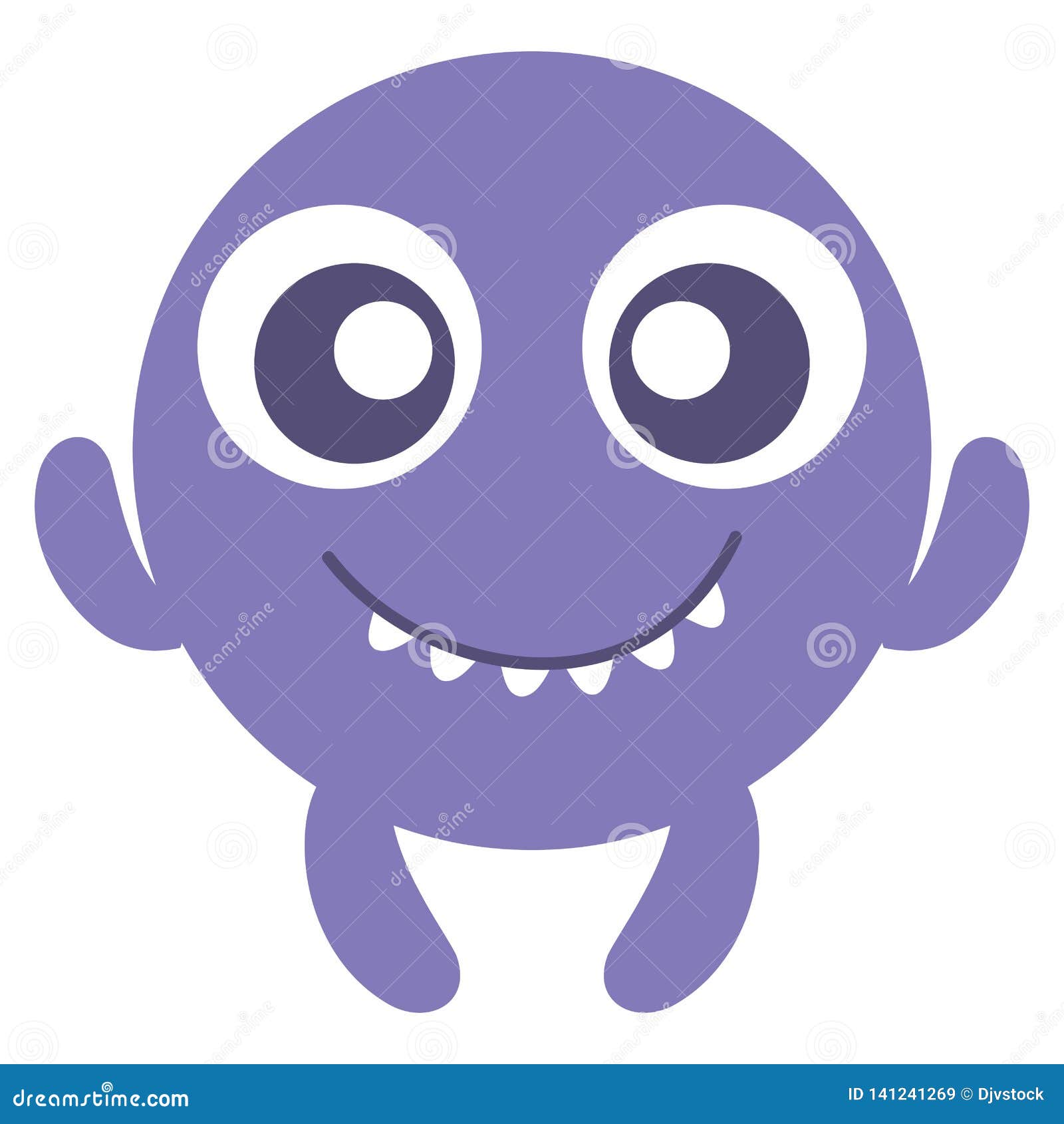 Emoticon Face with Crazy Teeth Stock Vector - Illustration of clipart ...