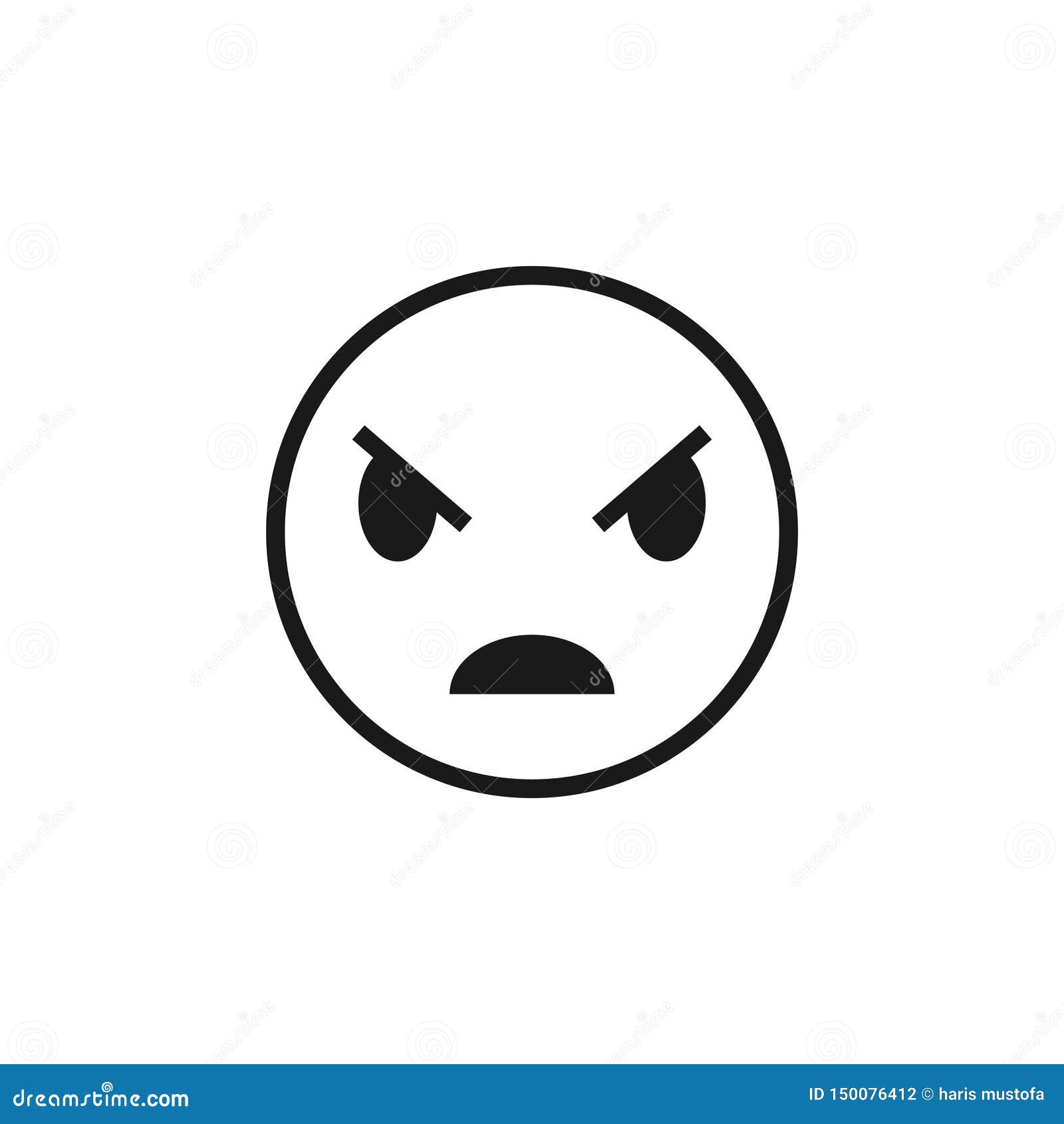 Emoticon Graphic Design Template Vector Illustration Stock Illustration ...