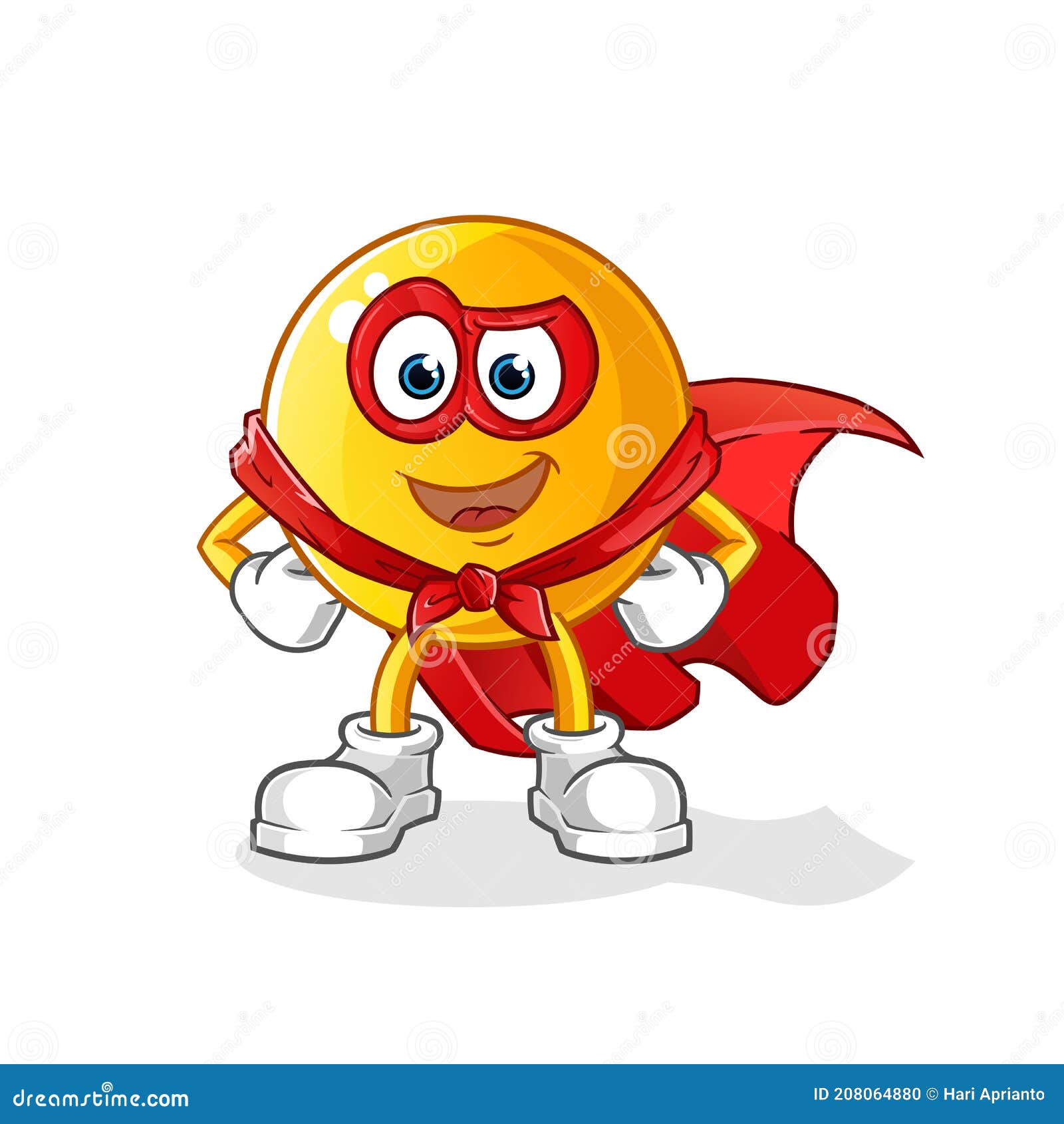 Emoticon Heroes Vector. Cartoon Character Stock Vector - Illustration ...