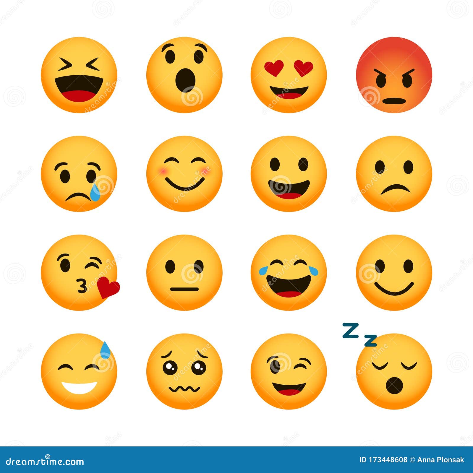 Emoticon Icons Set. Emoji Vector. Smileys 3d Stock Illustration ... Emoticon Icons Set. Emoji Vector. Smileys 3d Stock Illustration ...