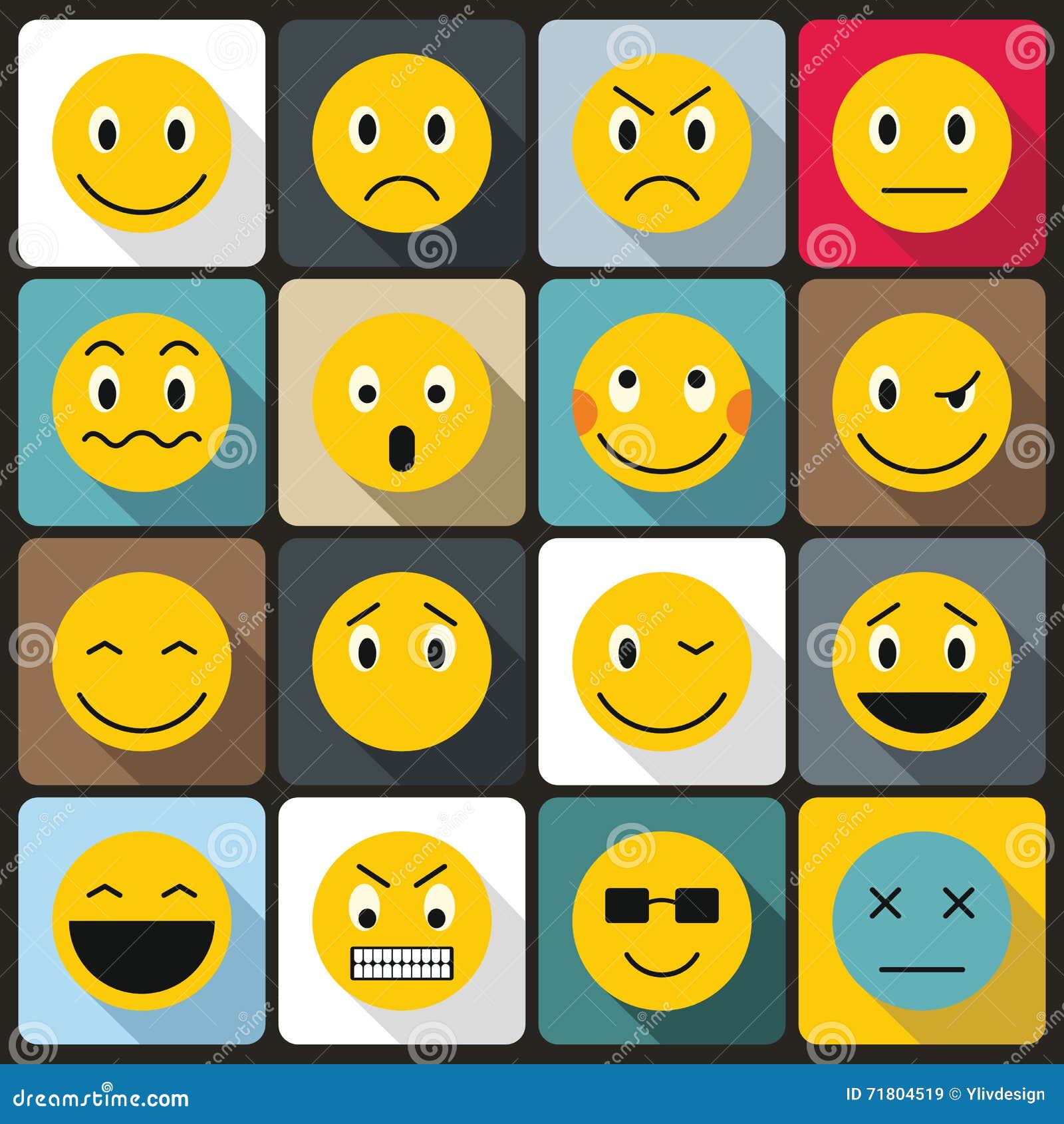 Scheming Emoticon Cartoon Vector | CartoonDealer.com #128099137