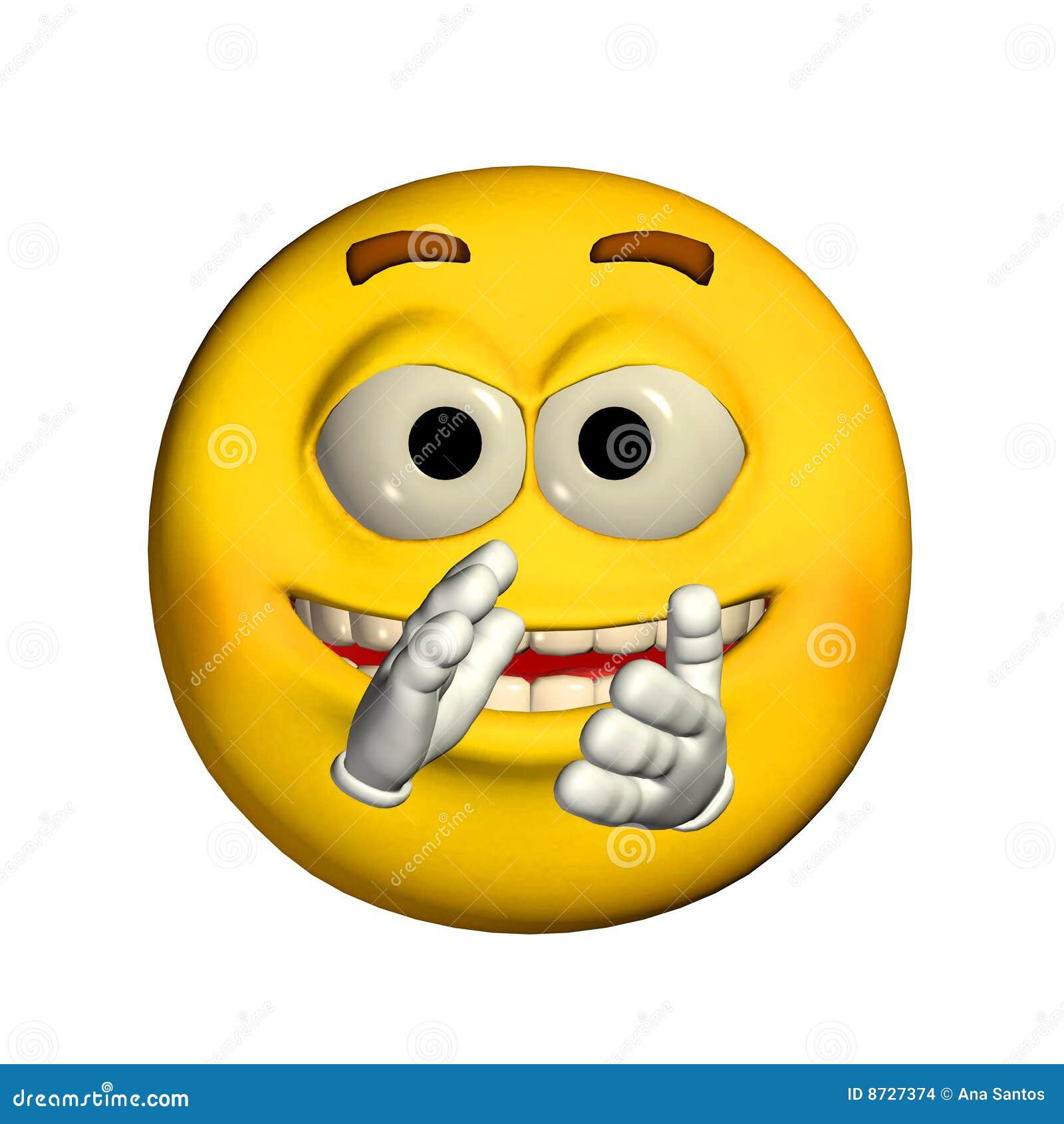 Emoticon - Klatschende Hände Stock Abbildung - Illustration von ...