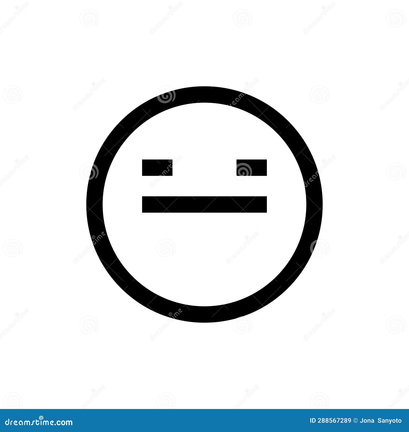 Arrogant Emoticon Line Icon Stock Vector - Illustration of facial, line ...