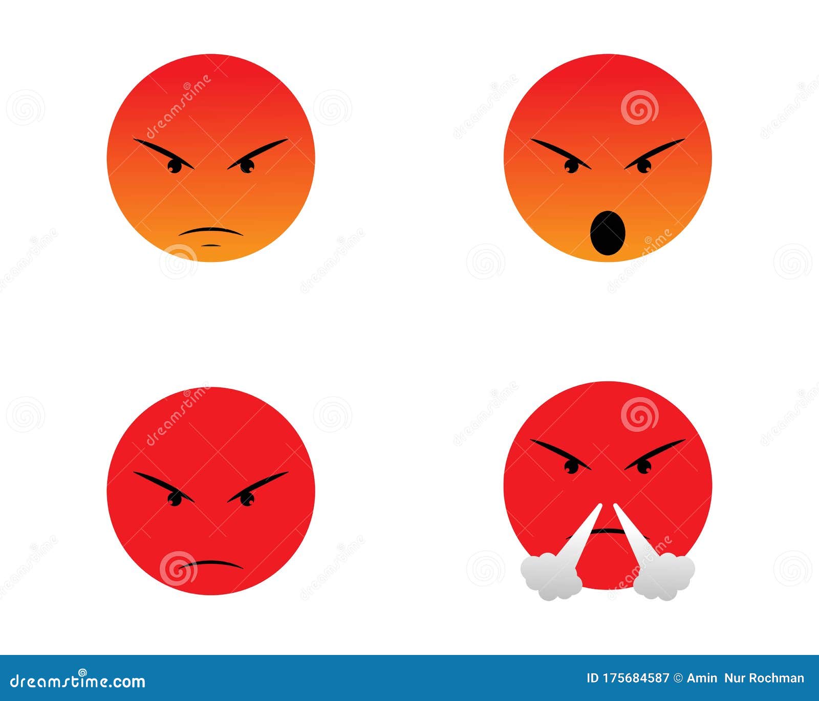 Emoticon logo vector stock vector. Illustration of white - 175684587