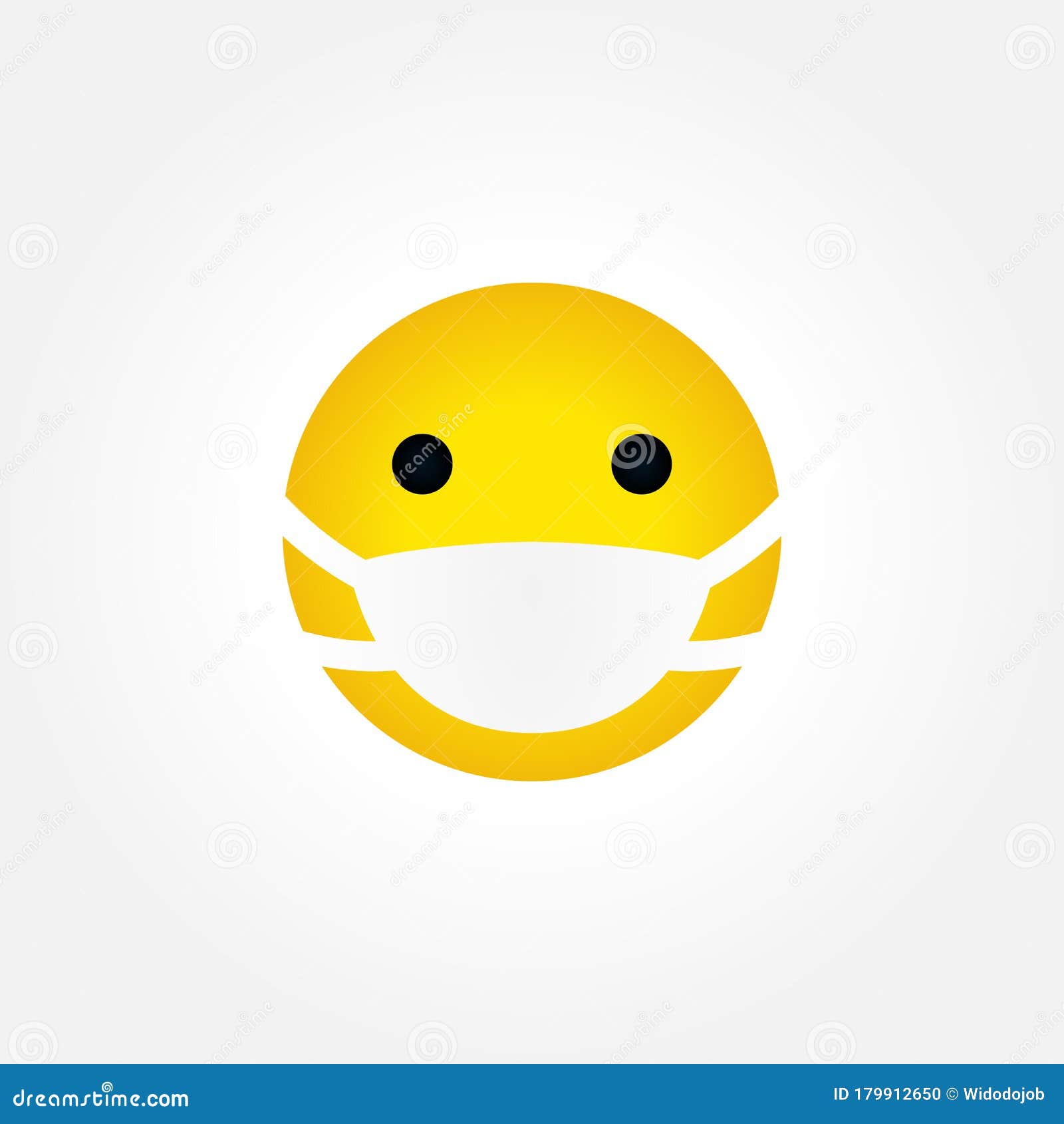 Emoticon mask stock vector. Illustration of design, logo - 179912650