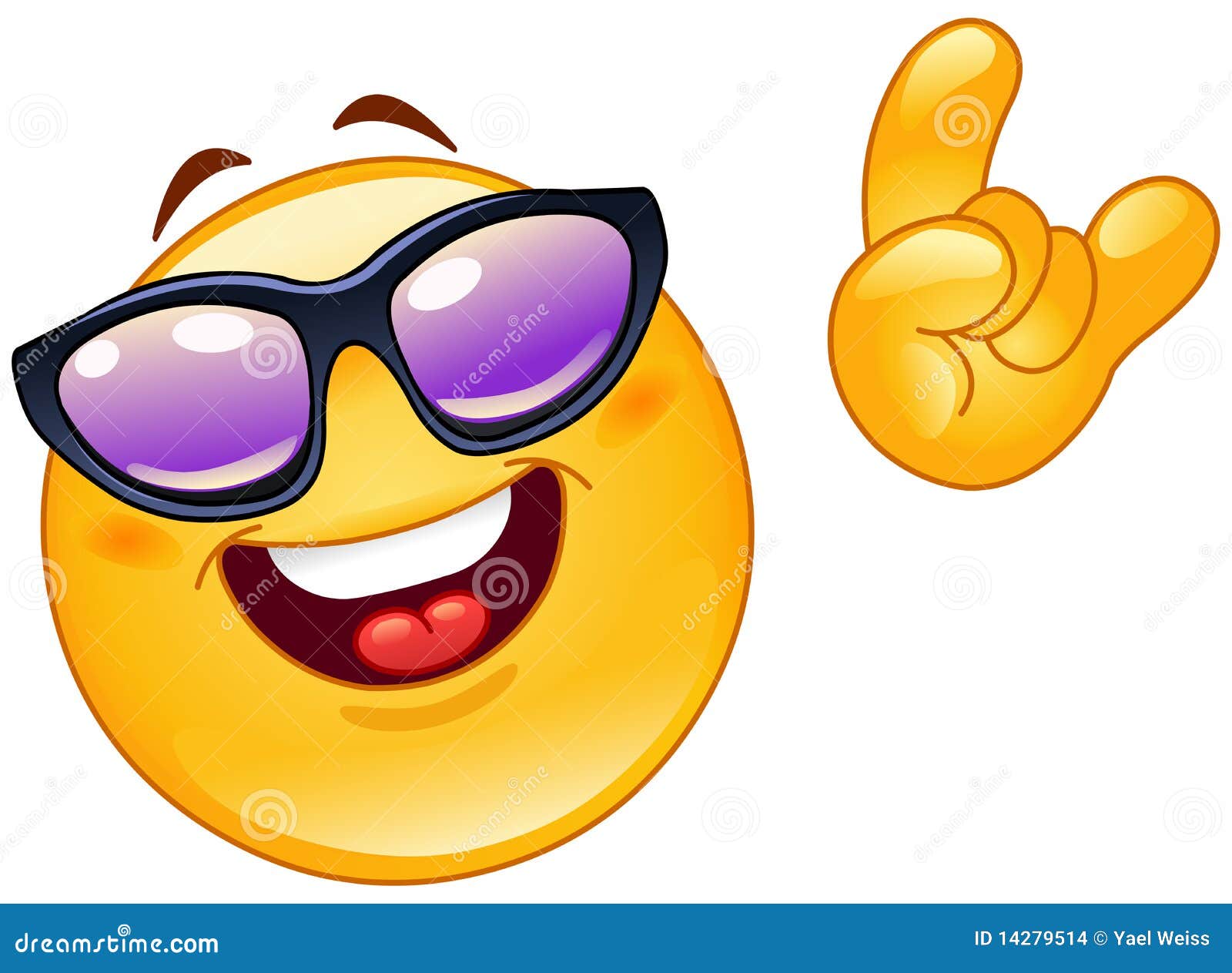 Emoticon ostry ilustracja wektor. Ilustracja złożonej z rozochocony ...