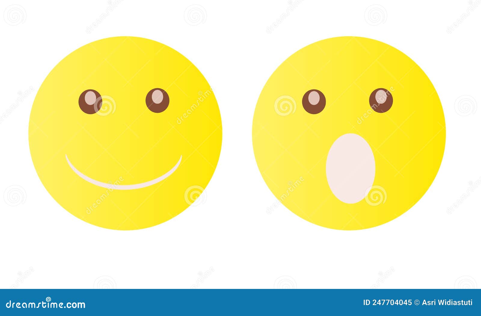 Emoticon people stock illustration. Illustration of collection - 247704045
