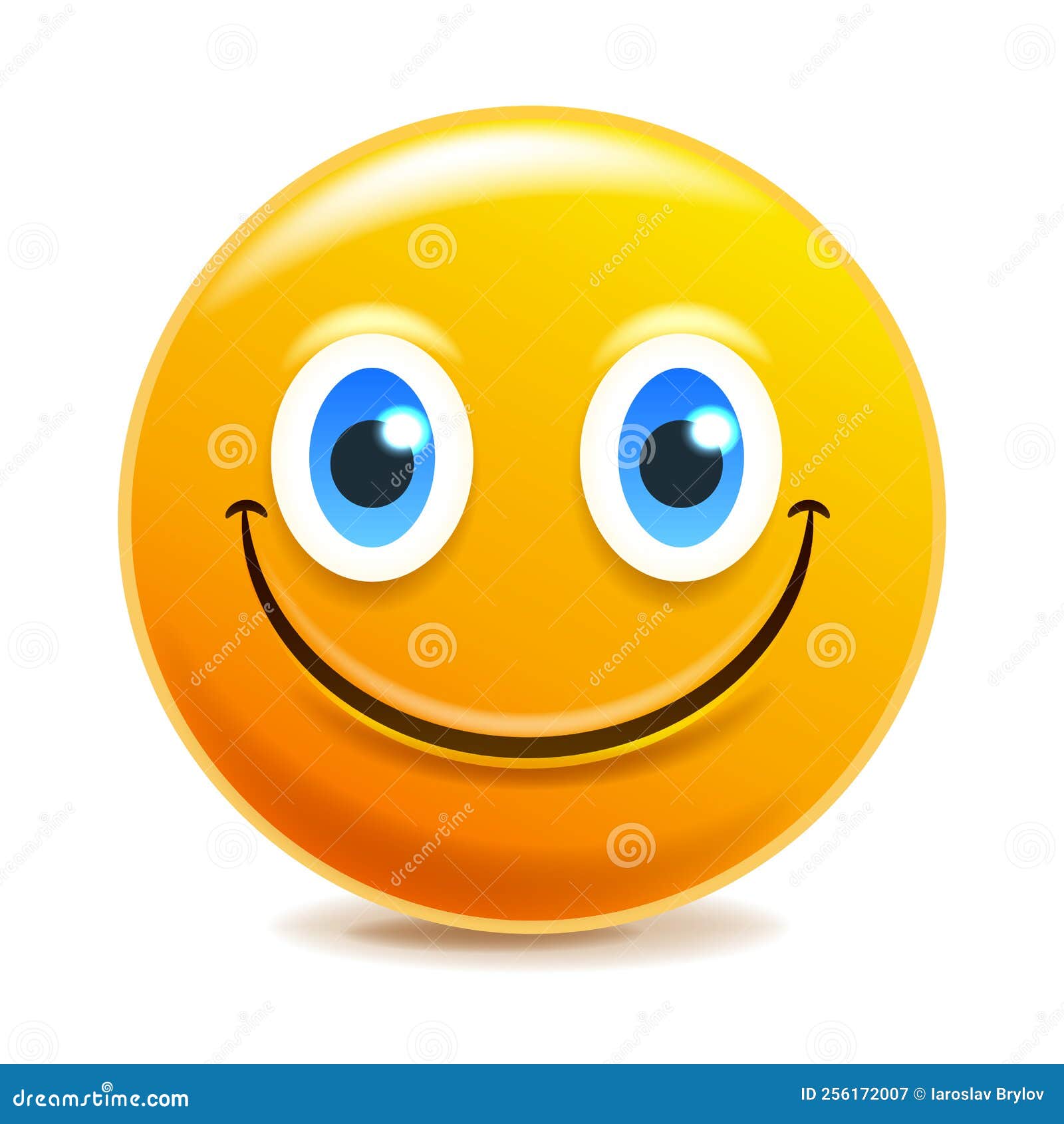 Emoticon Pointing At Himself With Both Hands. Cartoon Vector ...