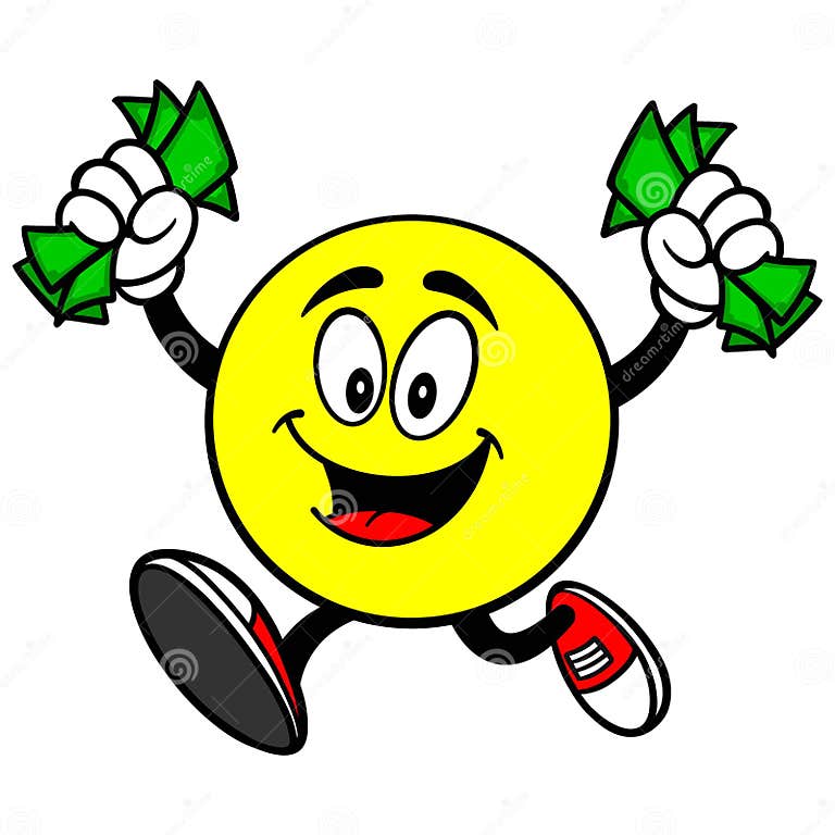 Emoticon Running stock vector. Illustration of healthy - 53889505