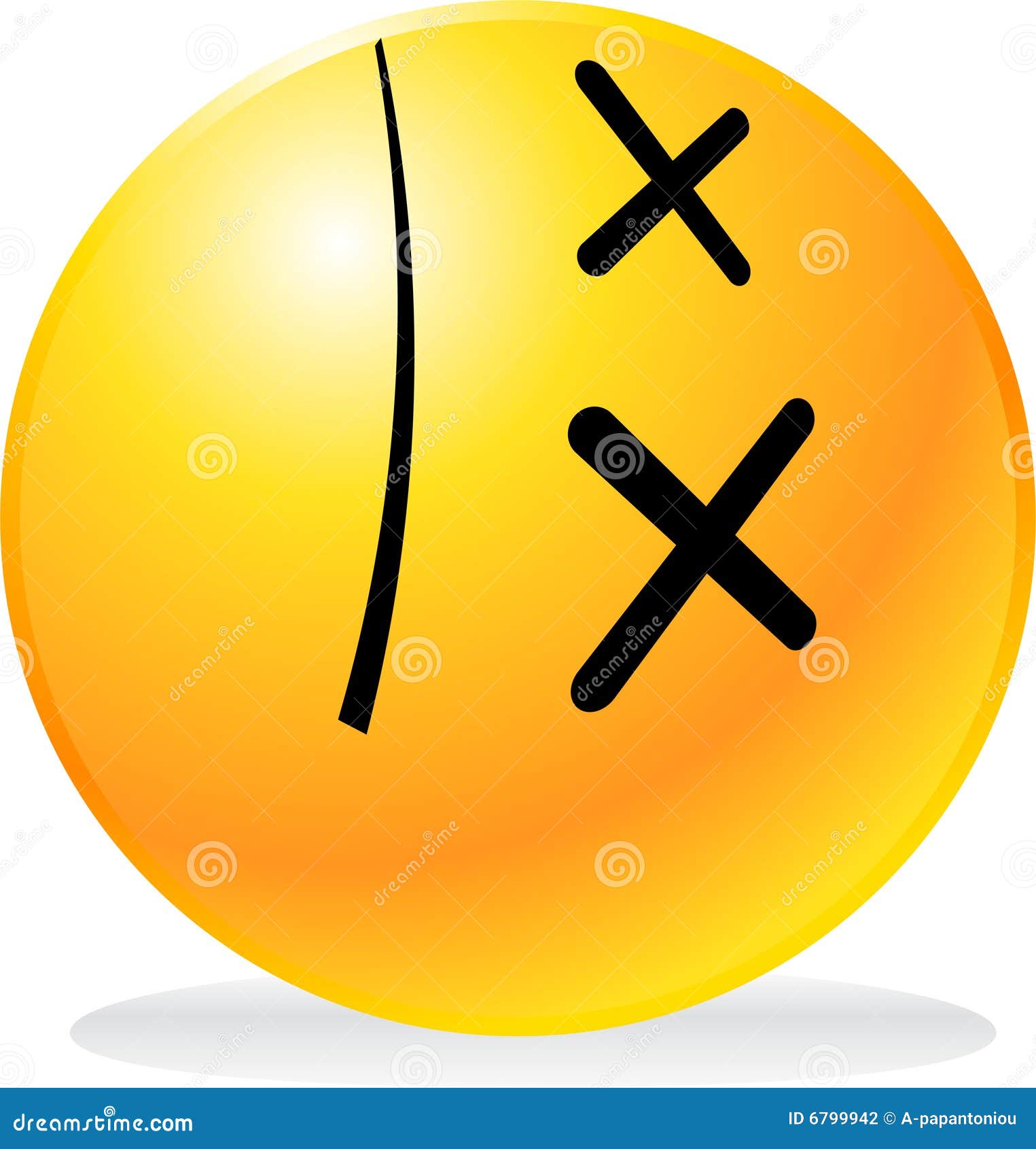 Emoticon After Death America Vector Cartoon Illustration ...