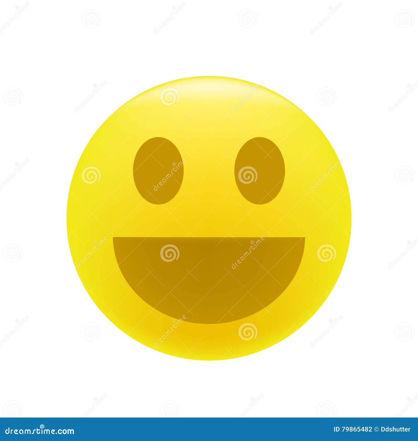 Emoticon Sorridente O Di Risata Illustrazione Vettoriale ...