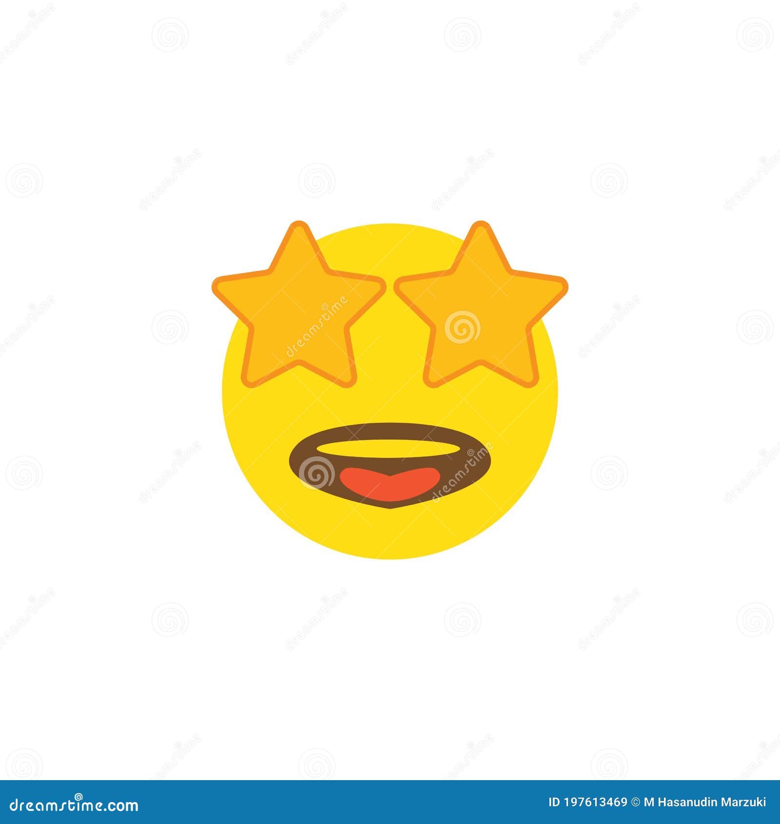Emoticon template face stock vector. Illustration of emoji - 197613469