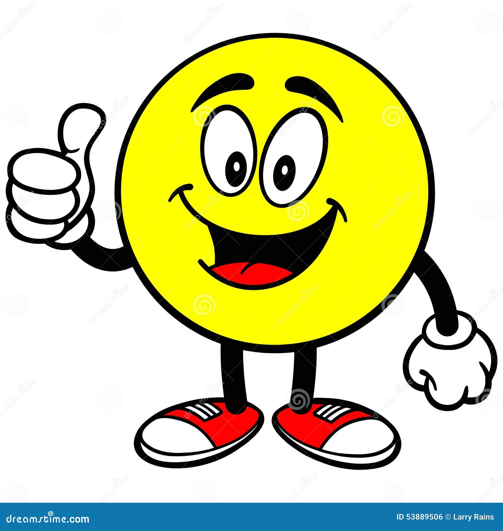 Emoticon Thumbs Up Icon Vector Illustration | CartoonDealer.com #165631400