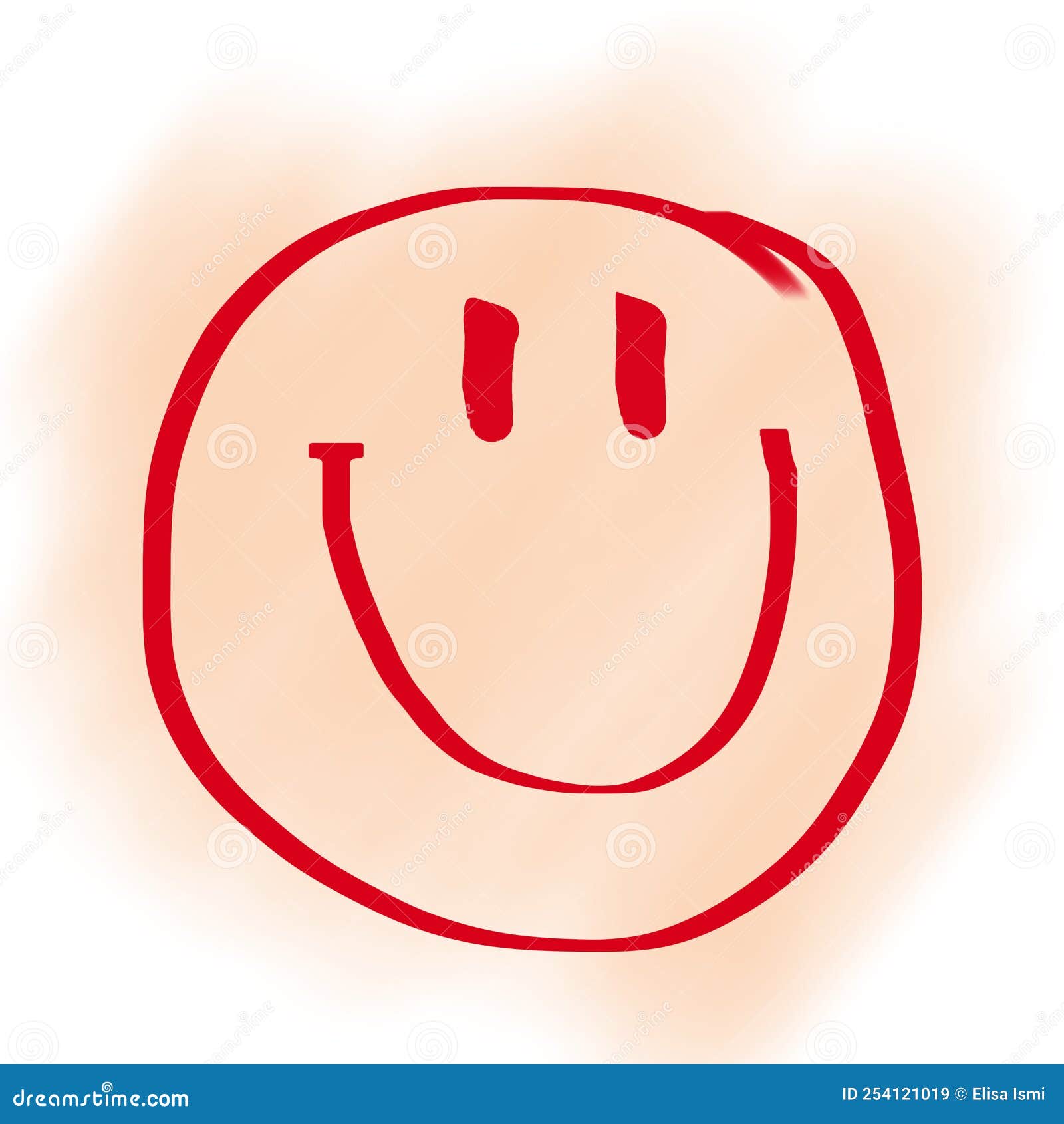 Emoticono stock de ilustración. Ilustración de modelo - 254121019