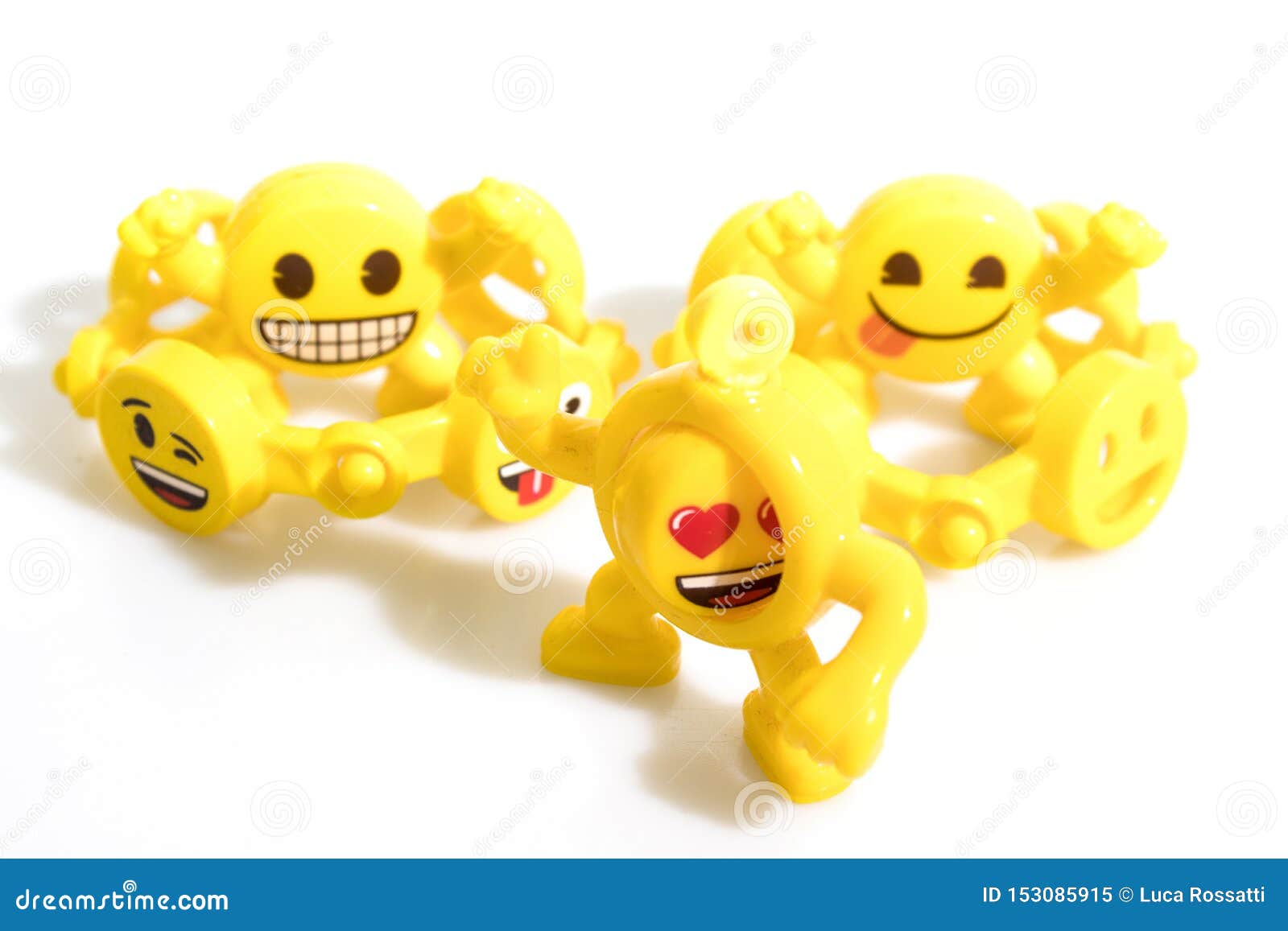 Toy Emoticon Isolated On White Background Editorial Image ...