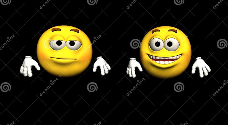Emotiguy stock illustration. Illustration of face, eyes - 4866835