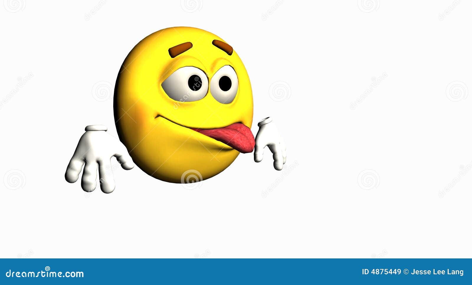 Emotiguy stock illustration. Illustration of happy, emotion - 4875449