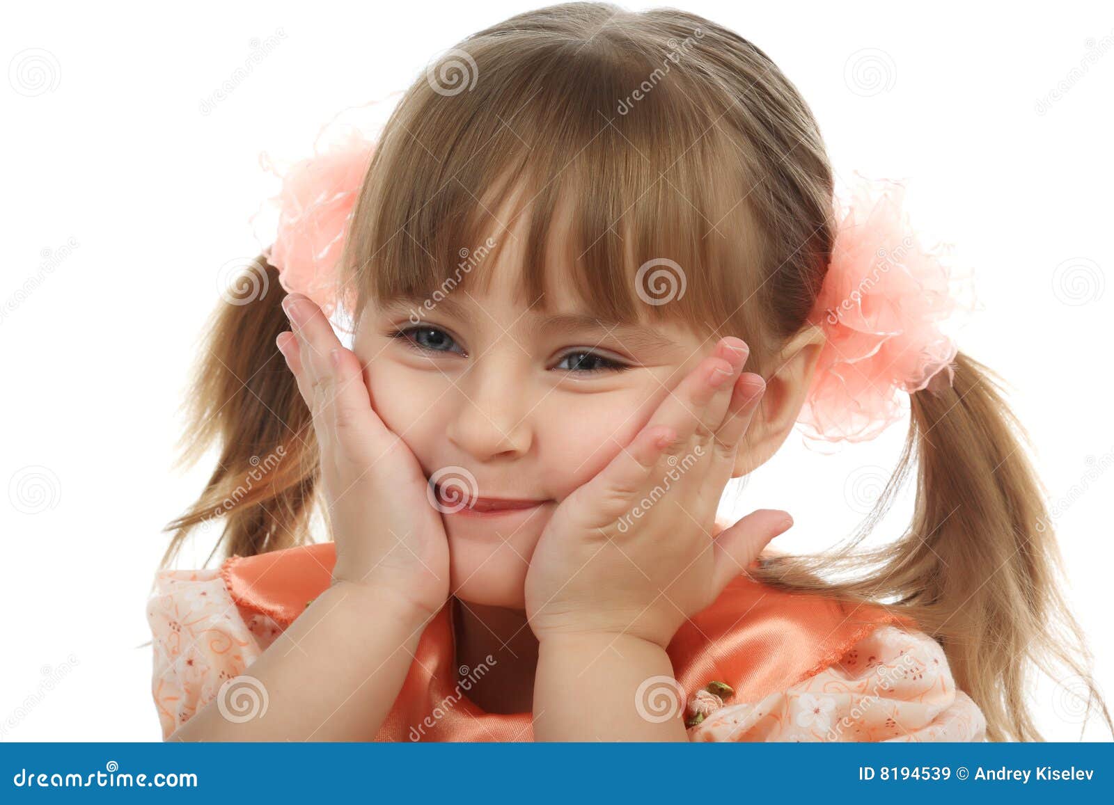 Emotion girl stock image. Image of innocent, girl, astonishment - 8194539