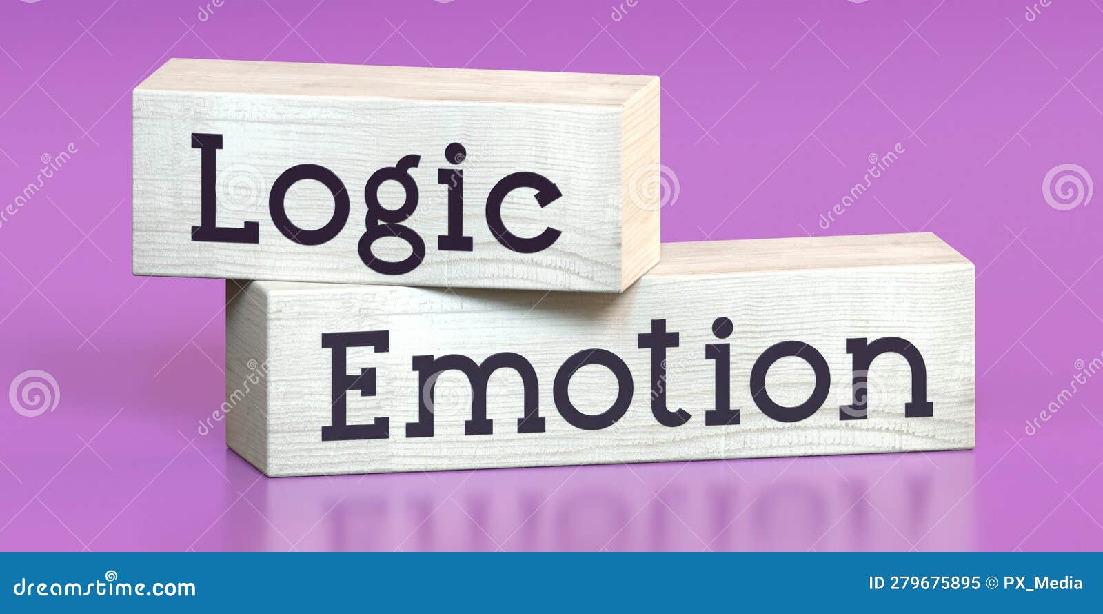 Emotion Vs Logic Magnifier Depicts The Logical Compared With Emotional ...