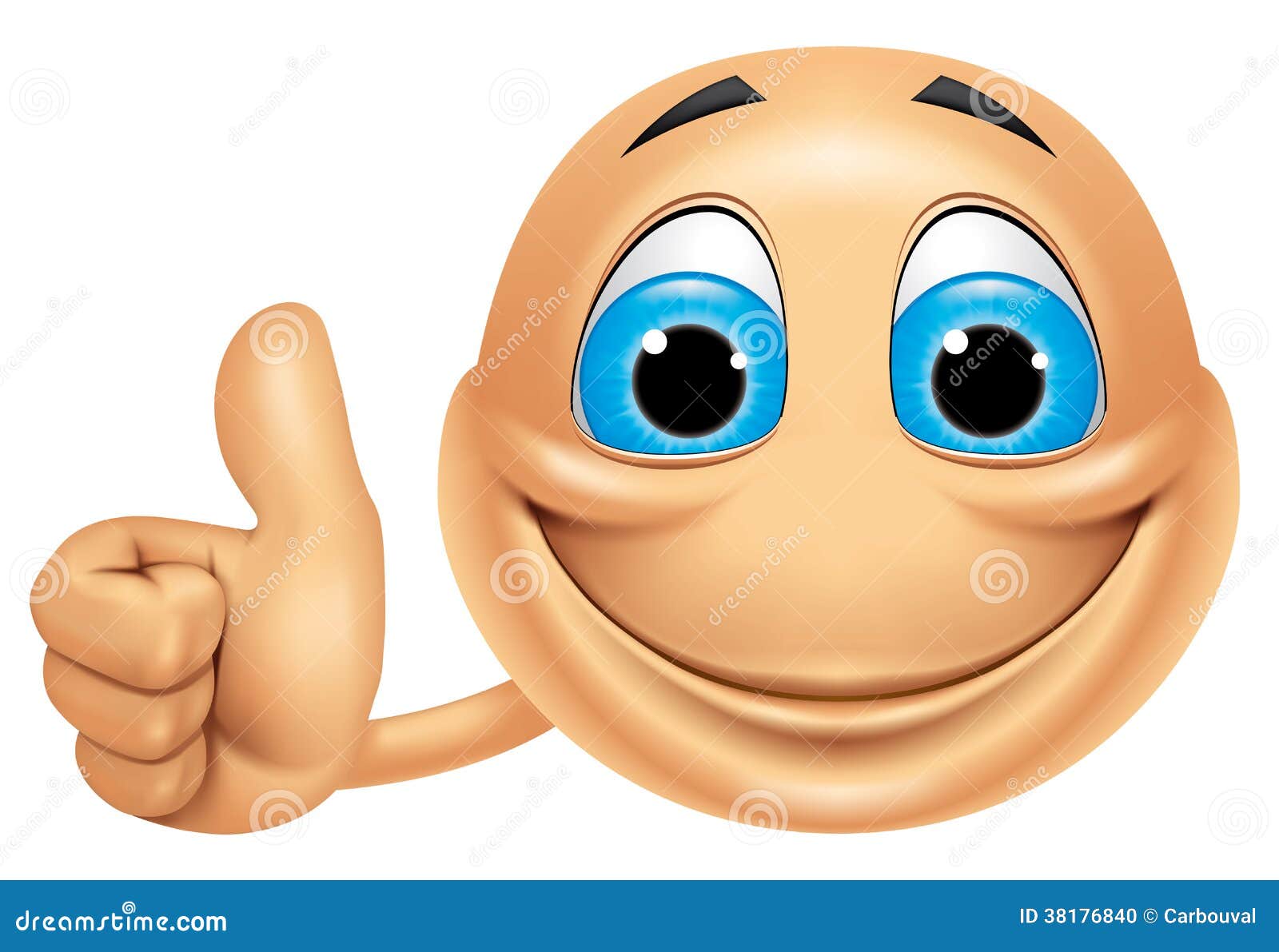Emotion ok stock illustration. Illustration of happy - 38176840