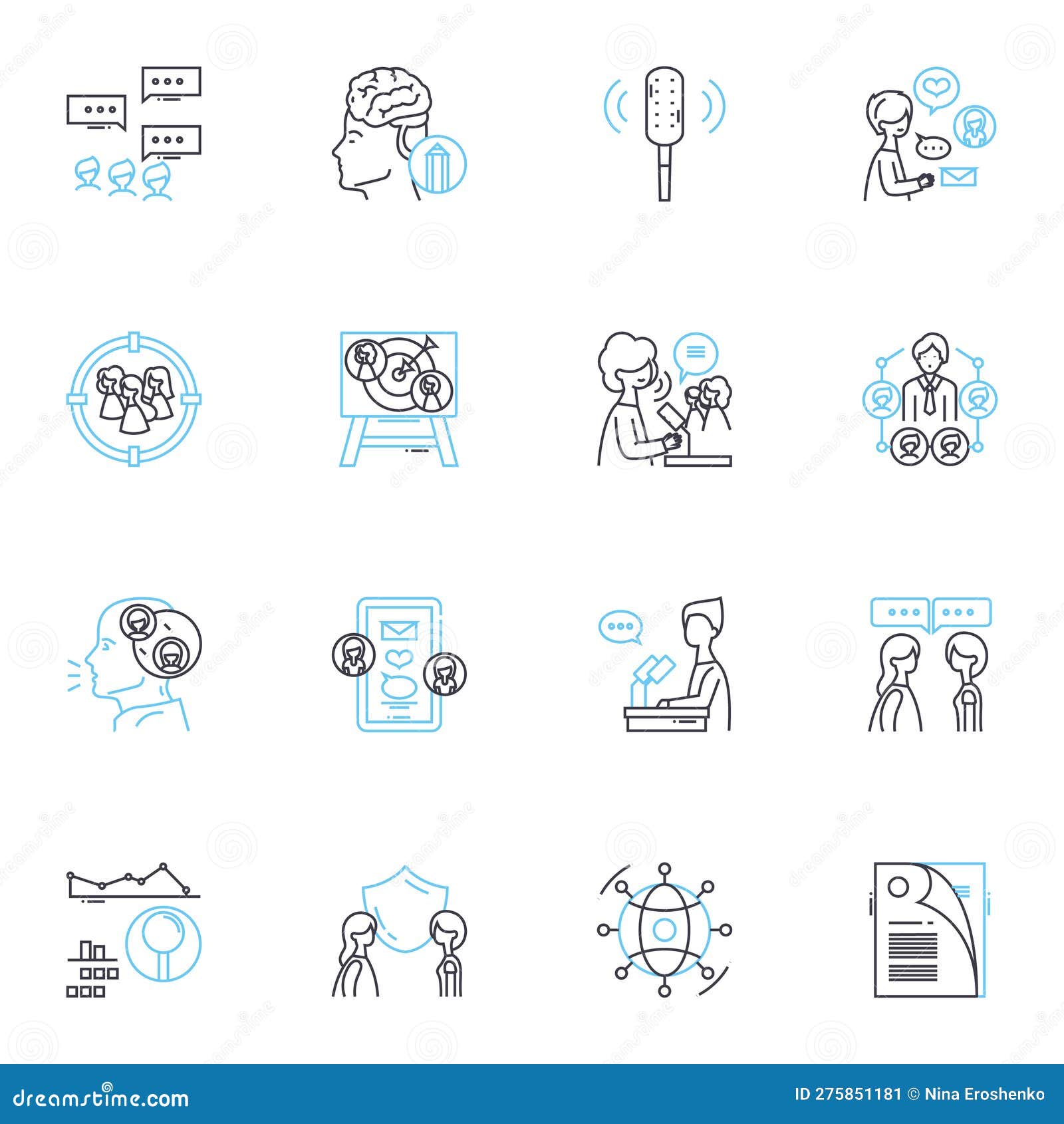 Emotional Attachment Linear Icons Set. Love, Bond, Connection, Devotion ... Emotional Attachment Linear Icons Set. Love, Bond, Connection, Devotion ...