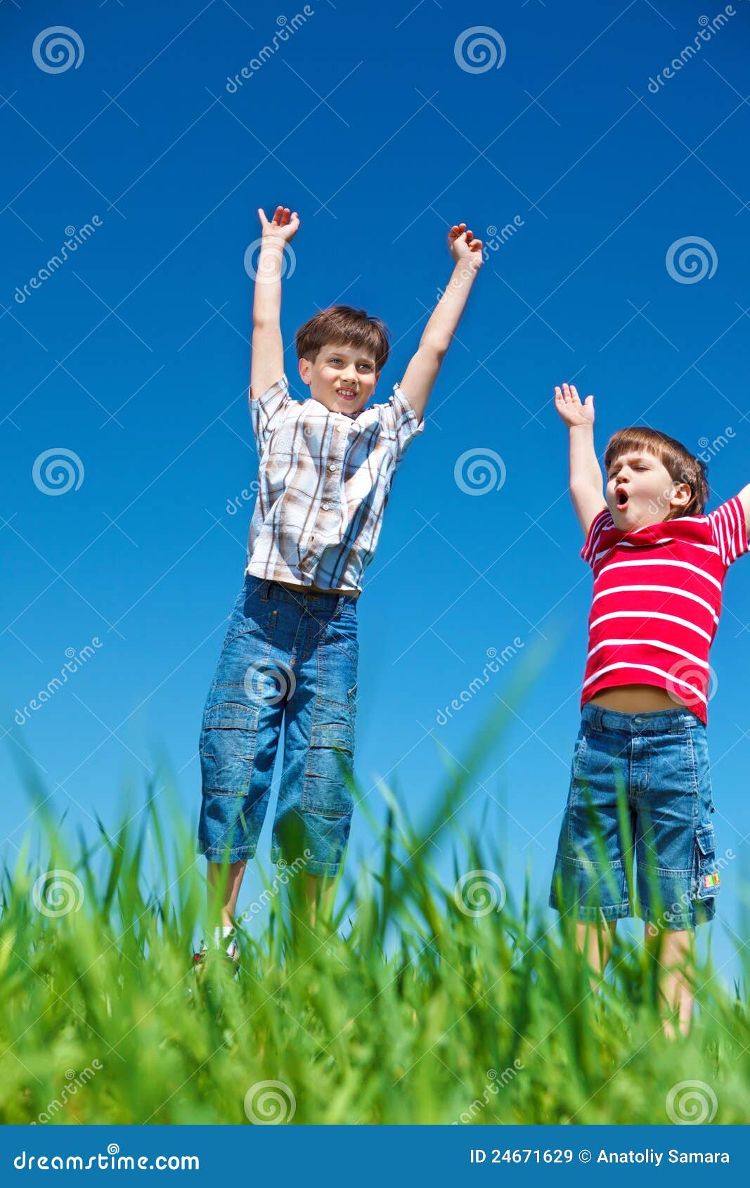 Emotional boys stock image. Image of happiness, kids - 24671629