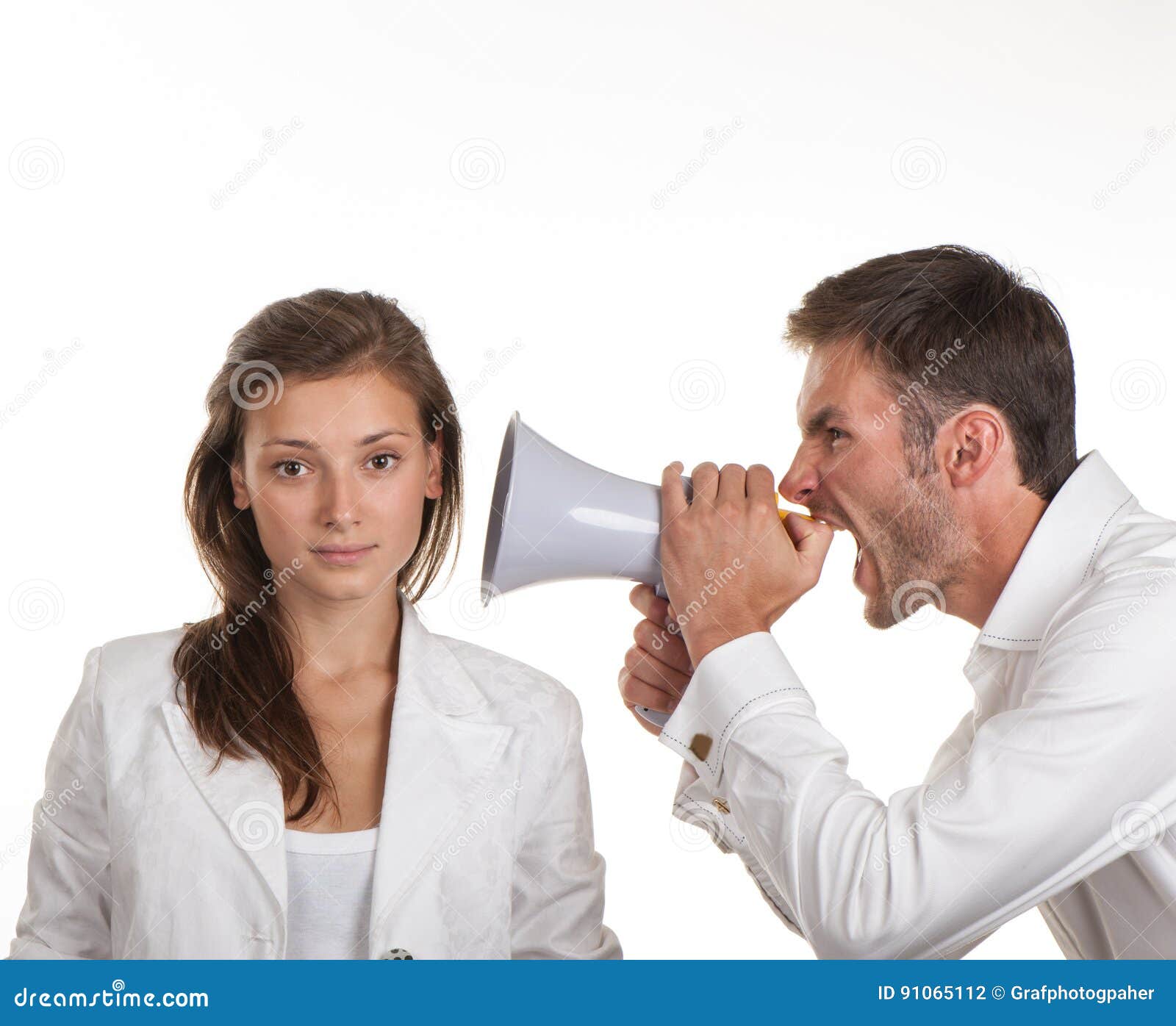 Emotional conflict stock photo. Image of leader, manager - 91065112