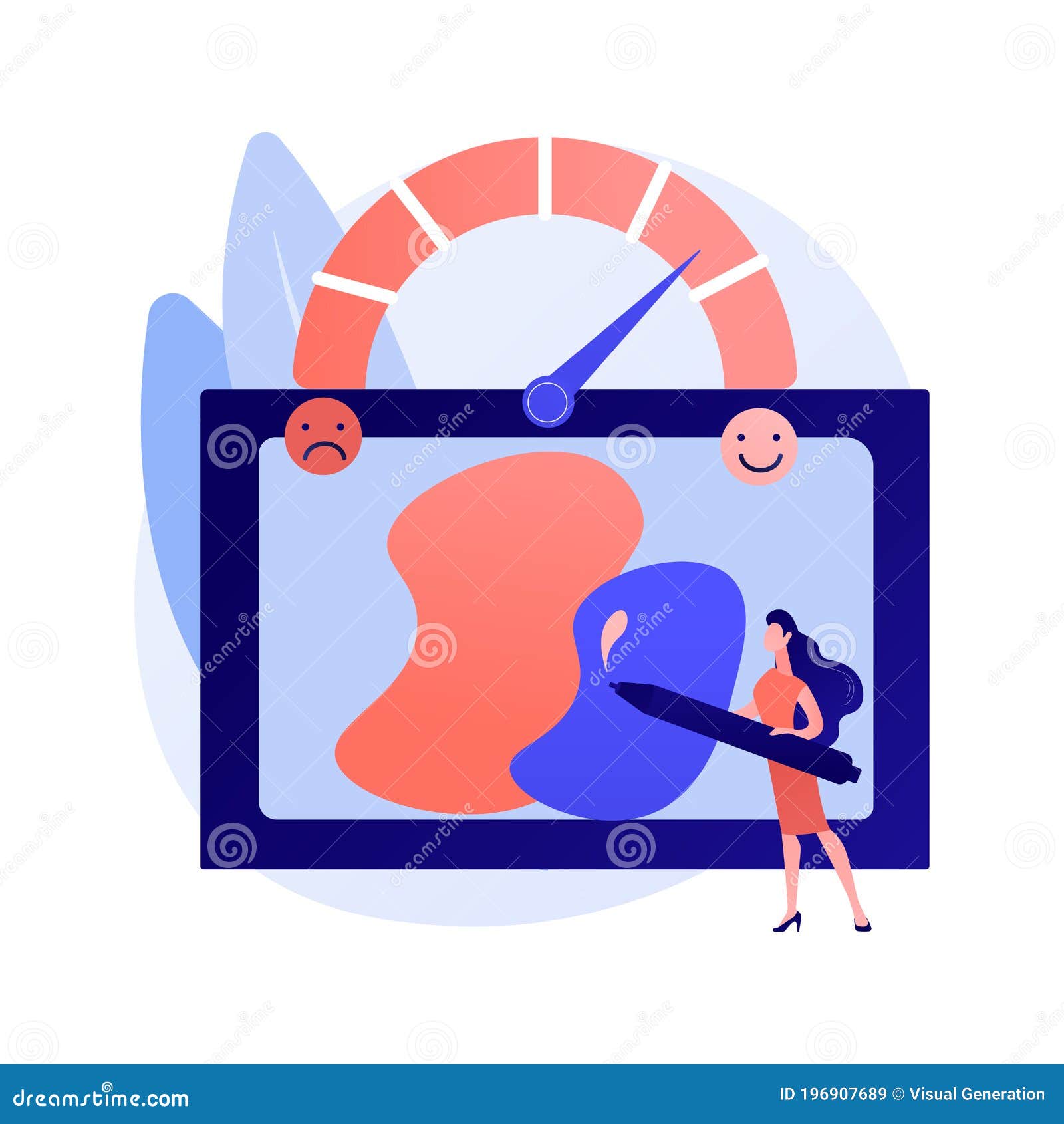 Emotional Design Abstract Concept Vector Illustration. Stock Vector ...
