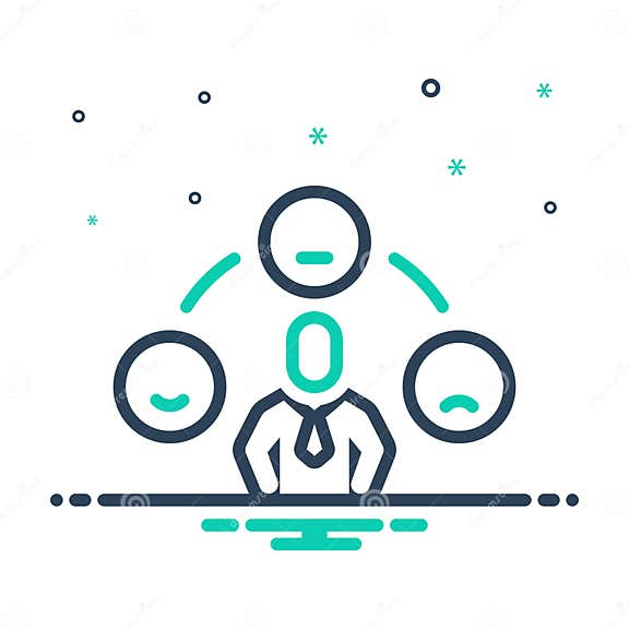 Mix Icon for Emotional, Sentimental and Mood Swings Stock Vector ...