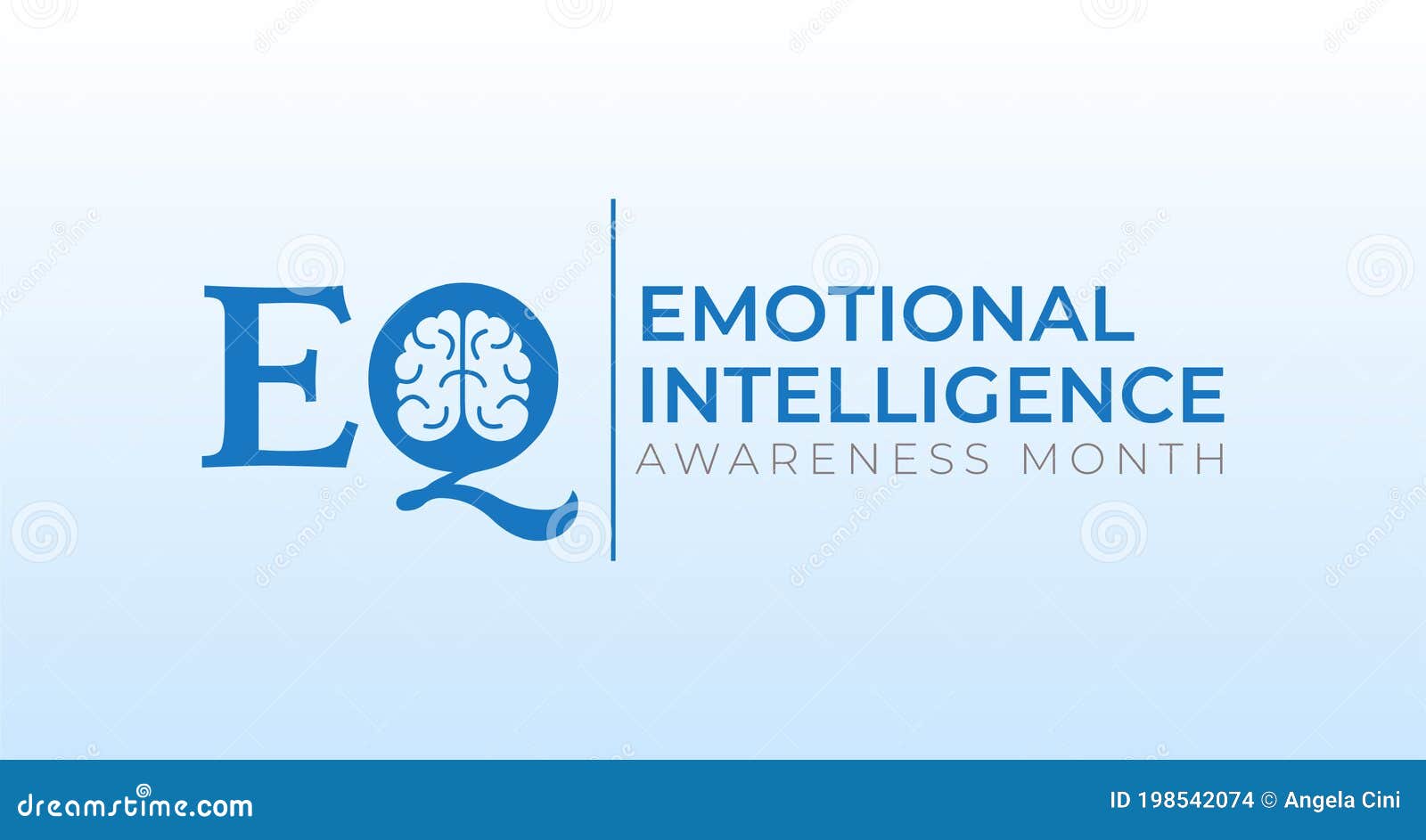 Emotional Intelligence Background Banner Stock Vector - Illustration of ...