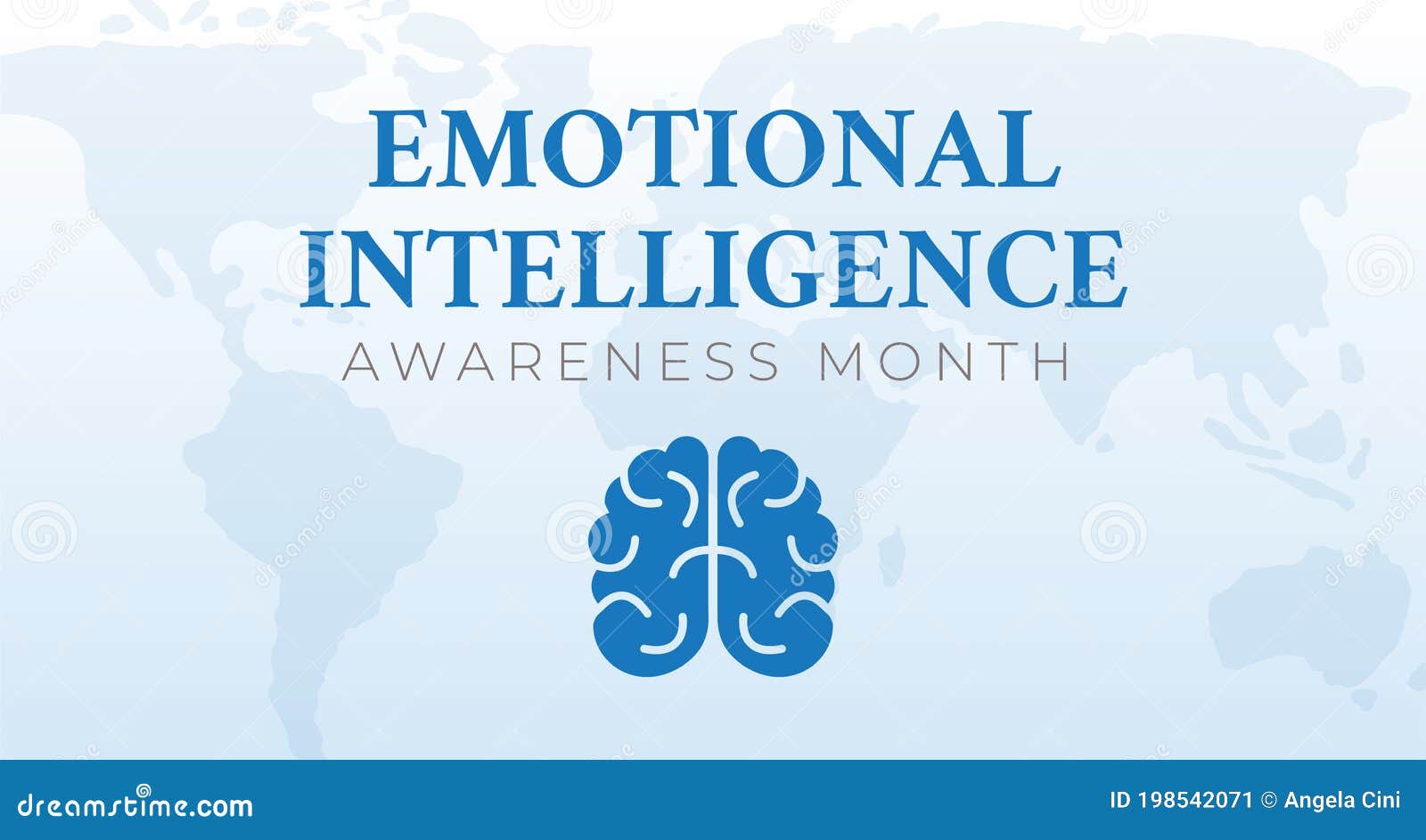 Emotional Intelligence Background Banner Illustration Stock Vector ...